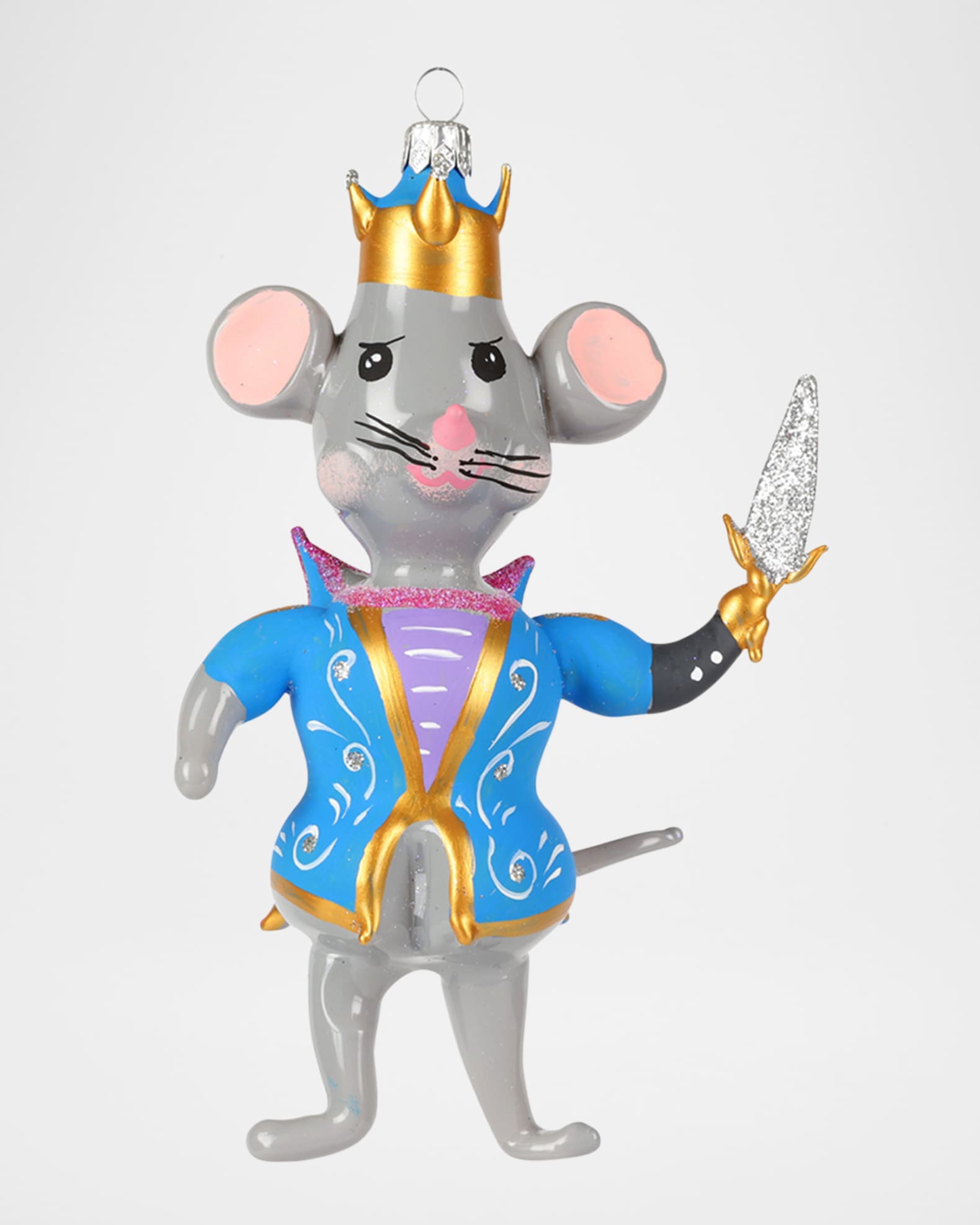 Vietri Nutcracker Mouse King Ornament | Neiman Marcus