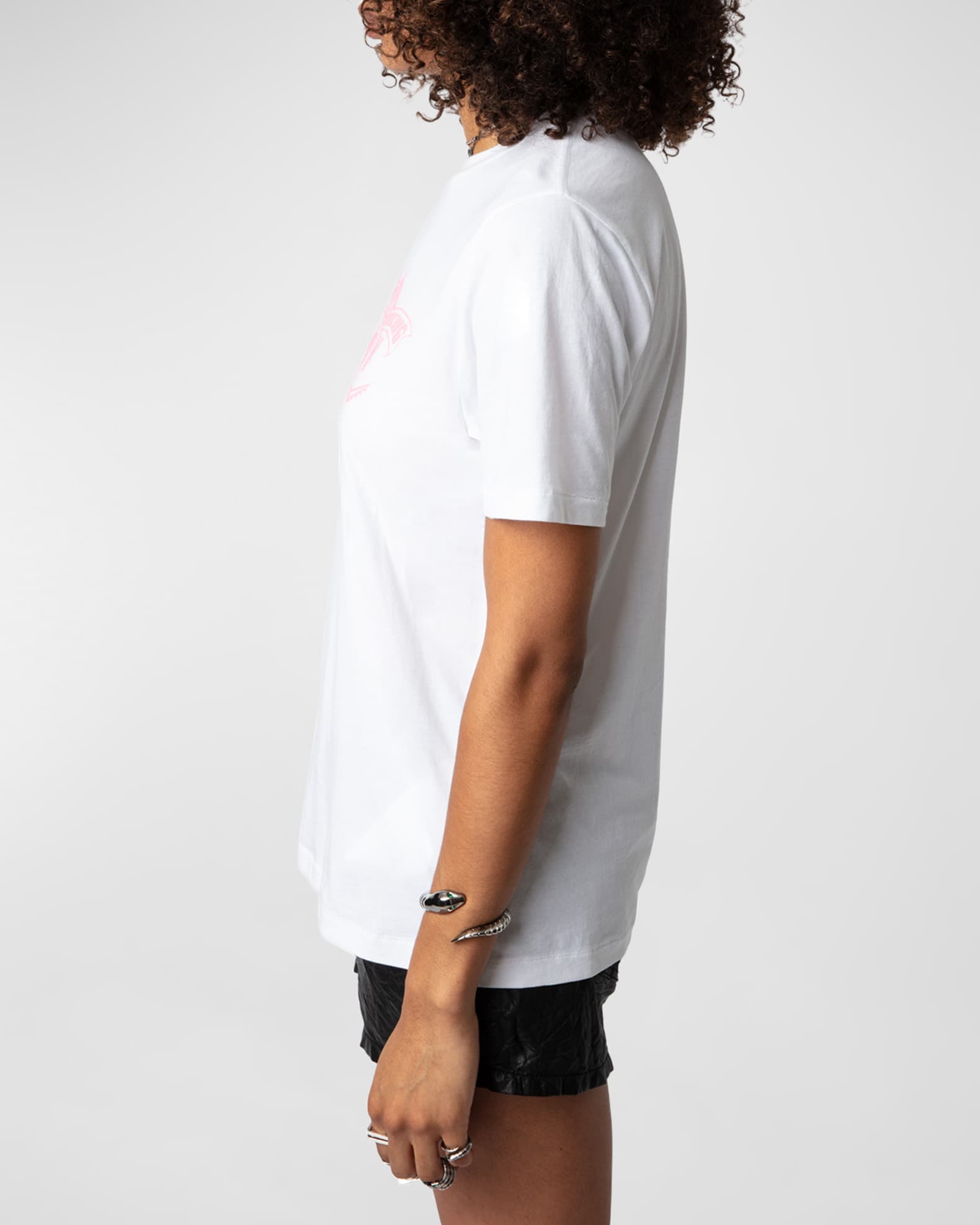 Zadig & Voltaire Edwin Hearts Tee | Neiman Marcus