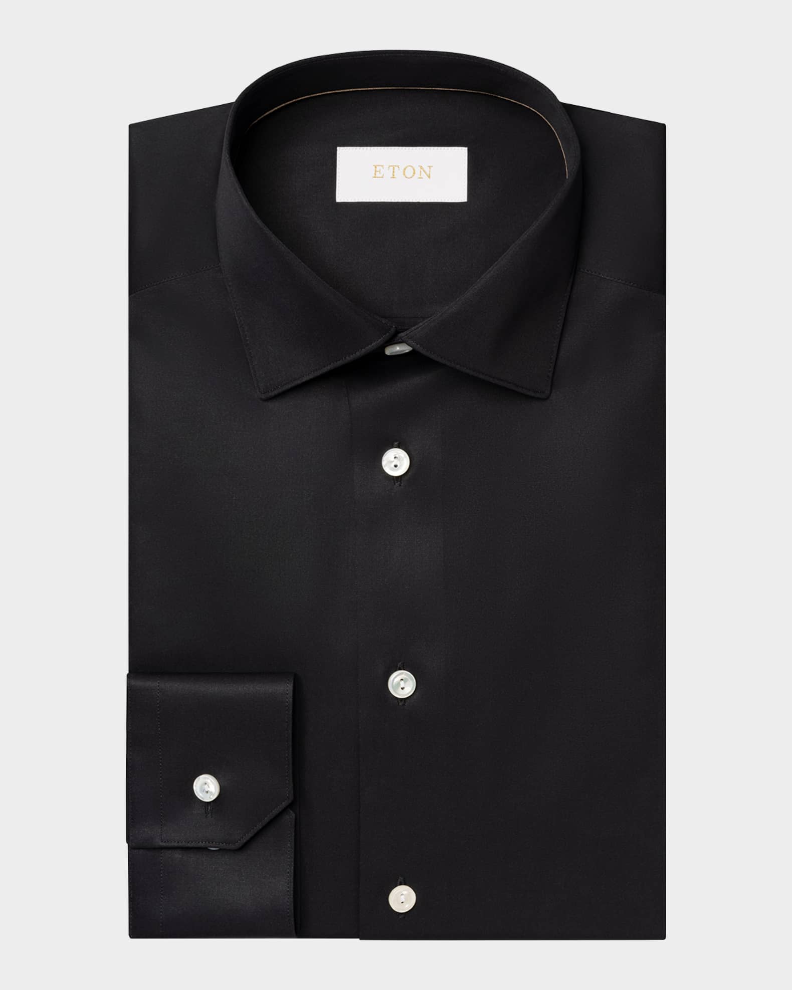Eton Men's Elevated Twill Contemporary-Fit Dress Shirt | Neiman Marcus