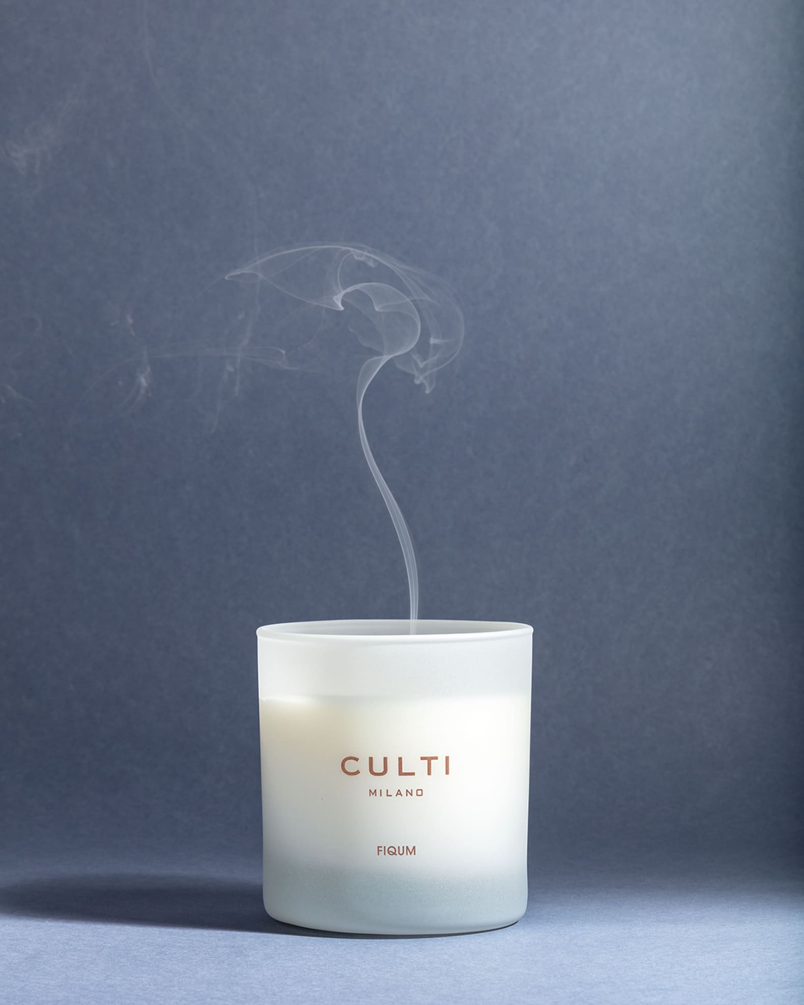 CULTI MILANO Fiqum White Vase Candle, 270g | Neiman Marcus