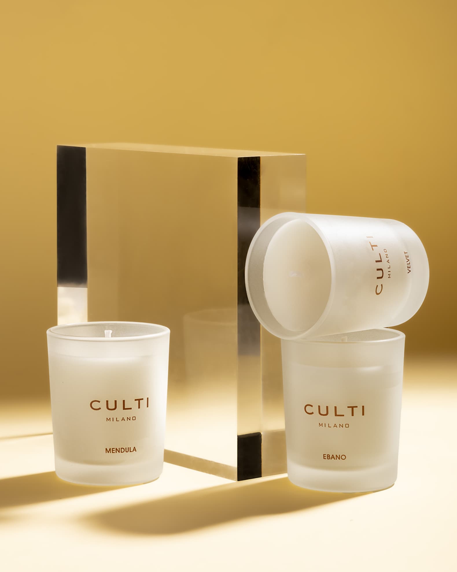 CULTI MILANO Mendula White Vase Candle, 270g | Neiman Marcus
