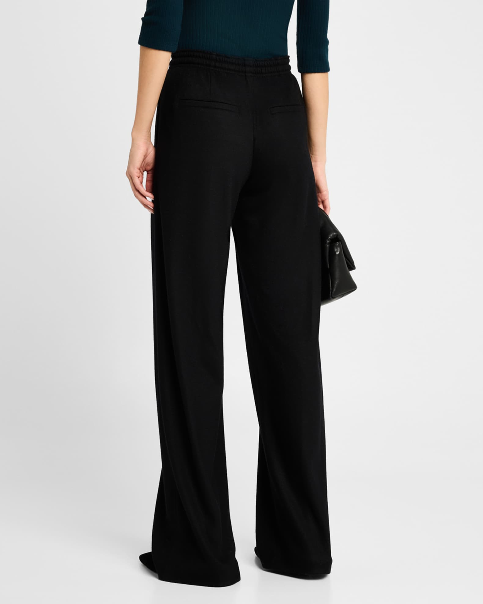 Vince Mid-Rise Drawstring Pull-On Pants | Neiman Marcus