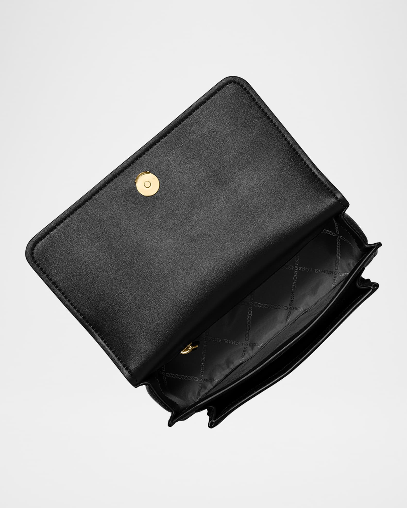 MICHAEL Michael Kors Claire Leather Shoulder Bag | Neiman Marcus