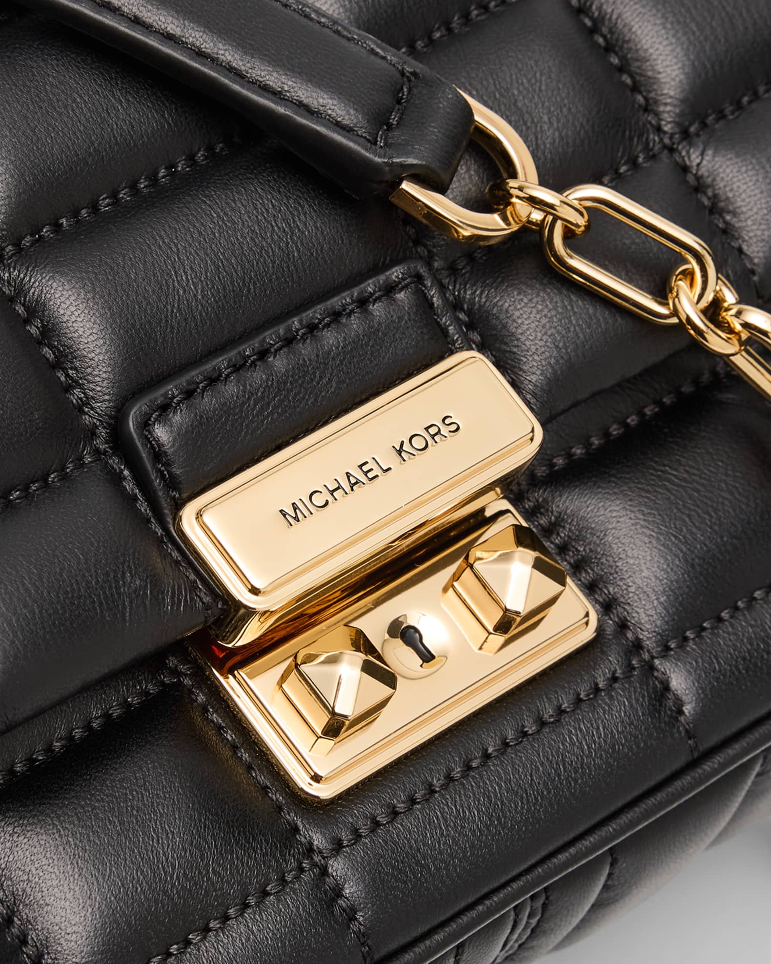 MICHAEL Michael Kors Tribeca Quilted Leather Shoulder Bag | Neiman Marcus