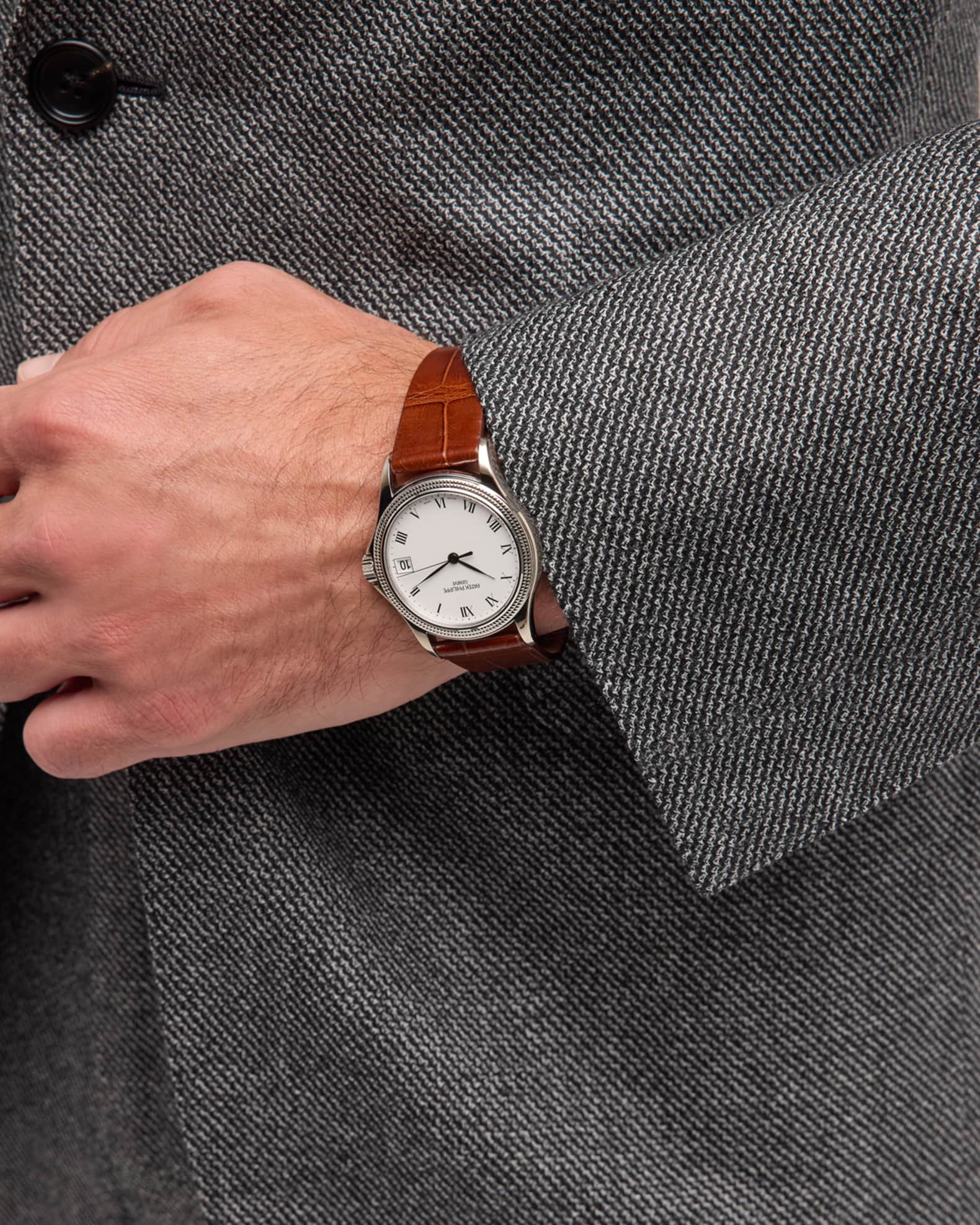 Vintage Watches Patek Philippe Caltrava Officier 37mm Vintage 2001 ...