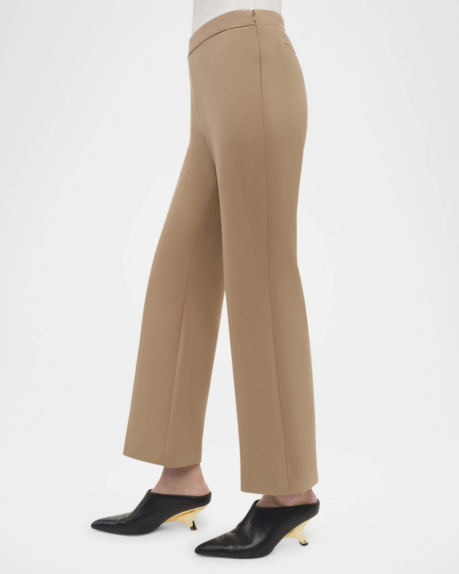 SIMKHAI Mackenzie Straight-Leg Pants | Neiman Marcus