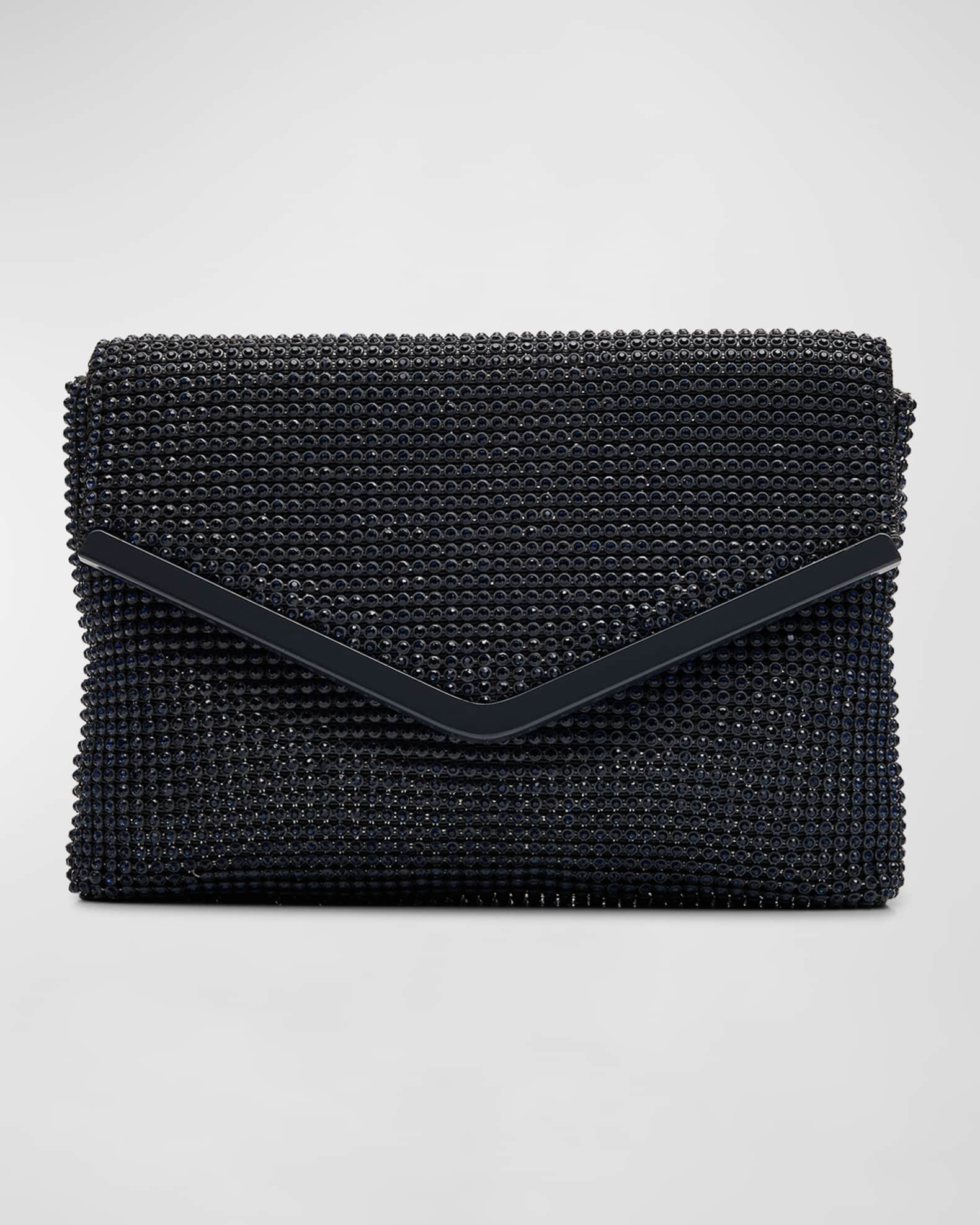 Whiting & Davis Dorothy Envelope Mesh Clutch Bag | Neiman Marcus
