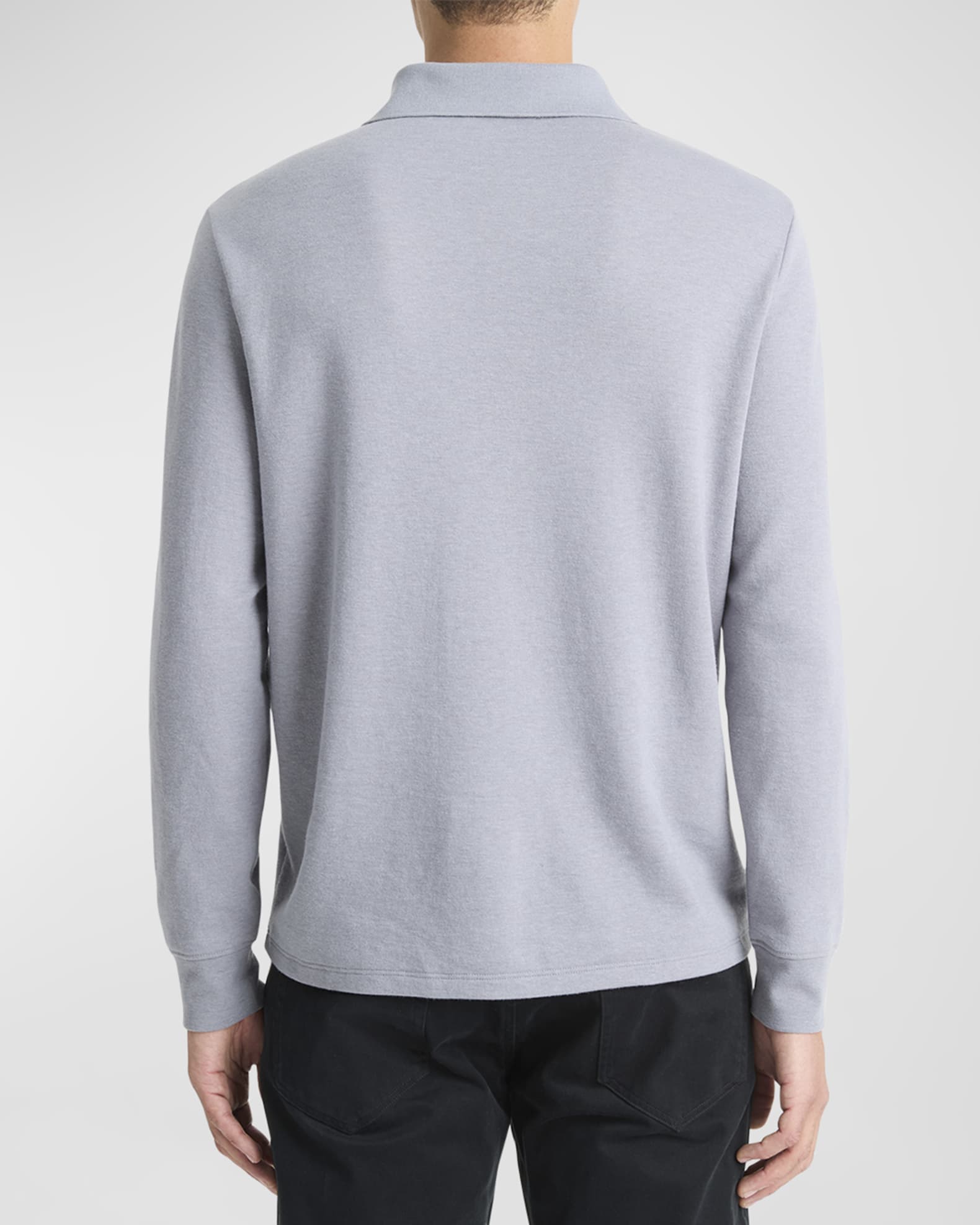Vince Men's Double-Face Polo Shirt | Neiman Marcus