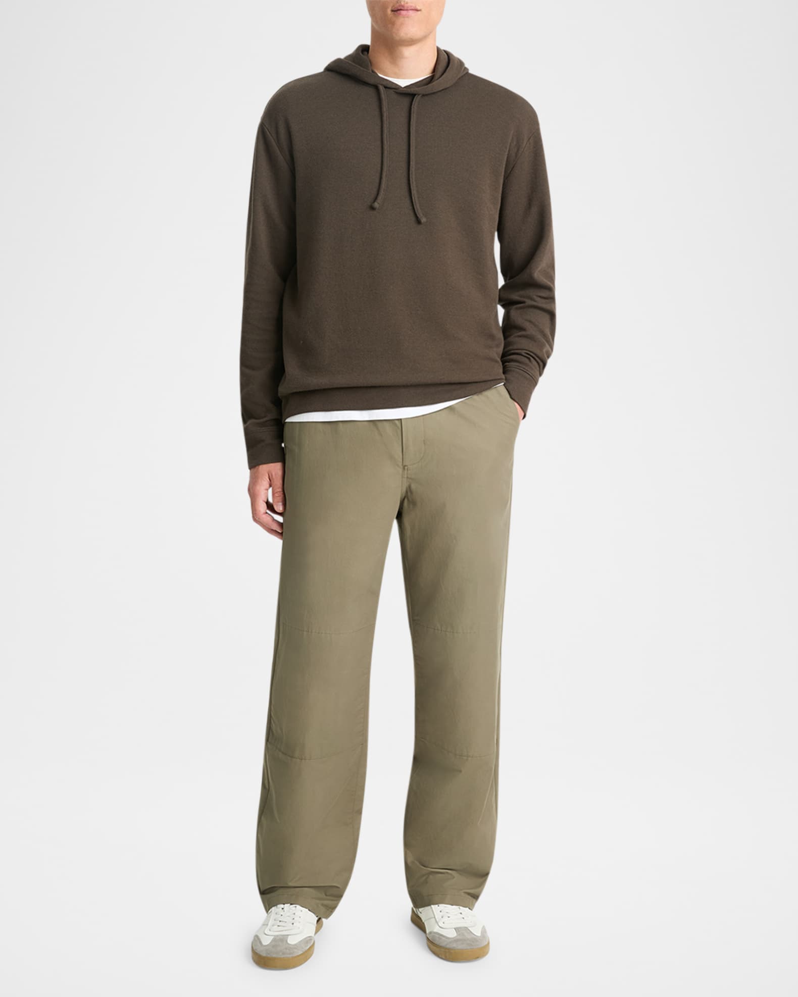 Vince Men's Double-Face Hoodie | Neiman Marcus