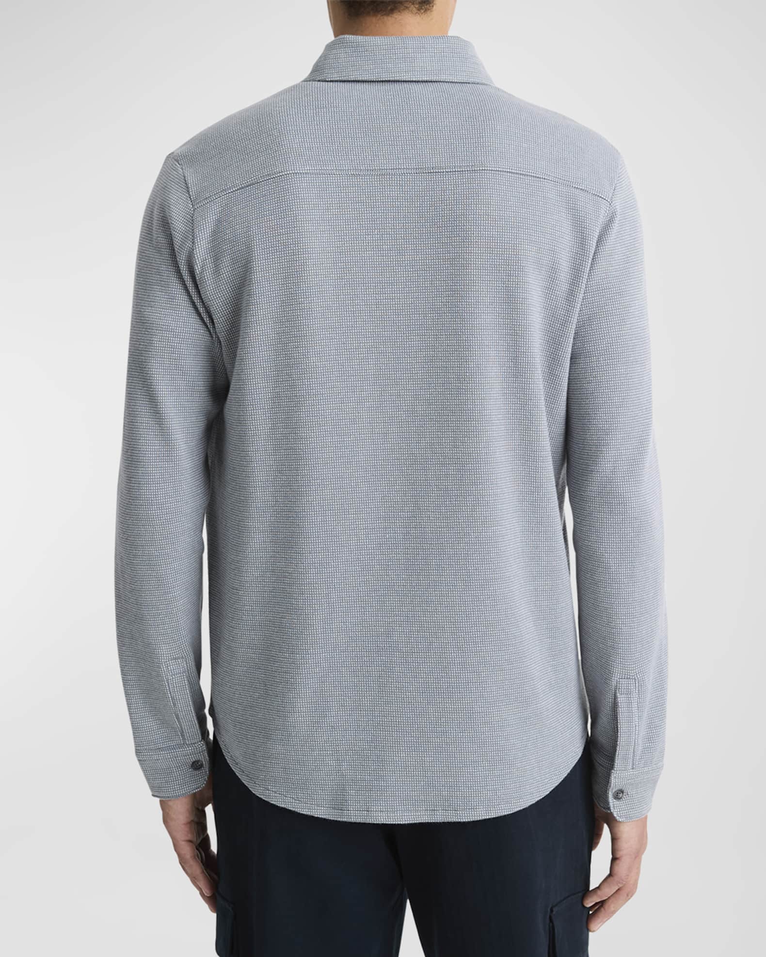 Vince Men's Birdseye Sport Shirt | Neiman Marcus