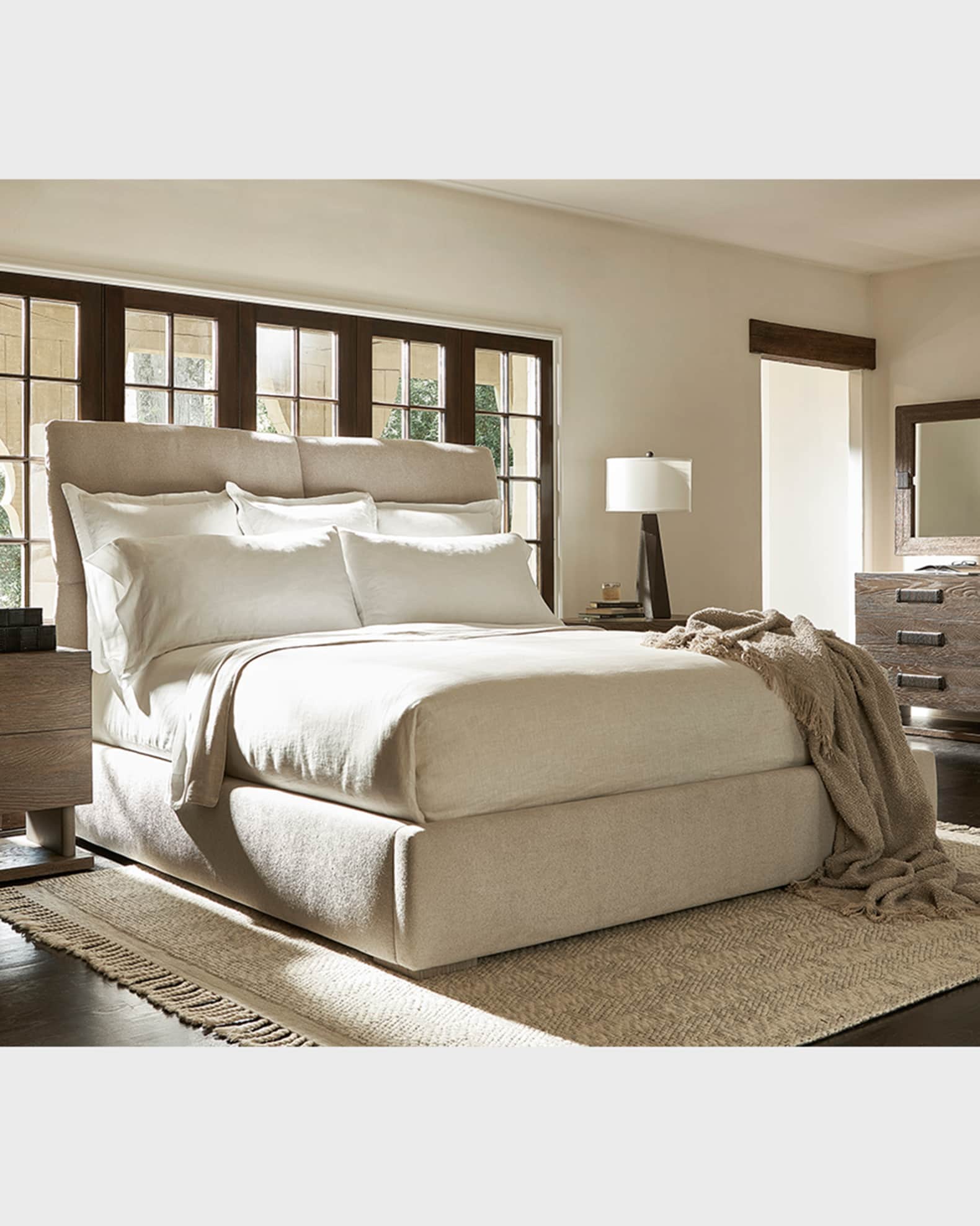 Casa Paros Upholstered Bed | Neiman Marcus