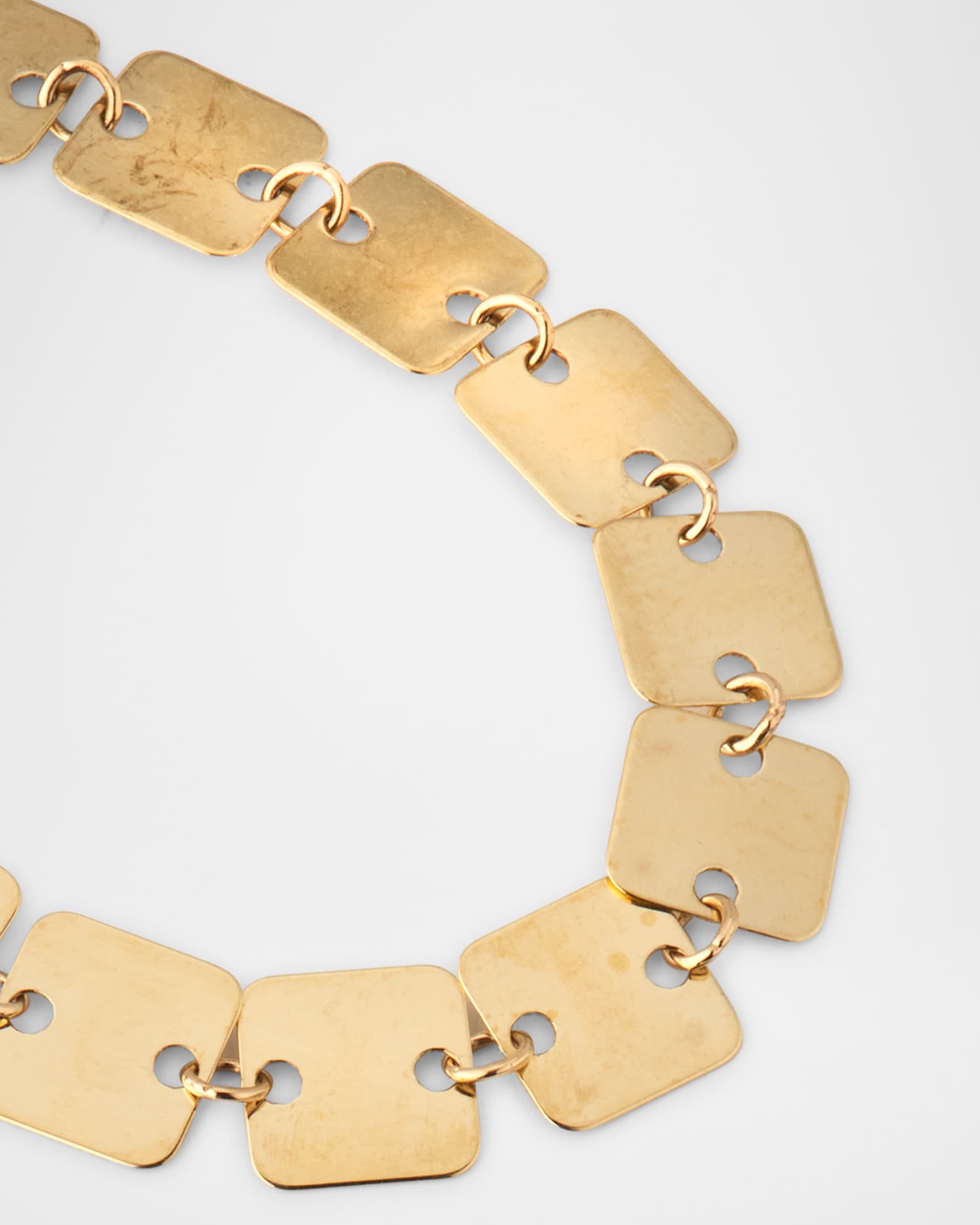 LANA 14K Gold Laser Square Chain Bracelet | Neiman Marcus