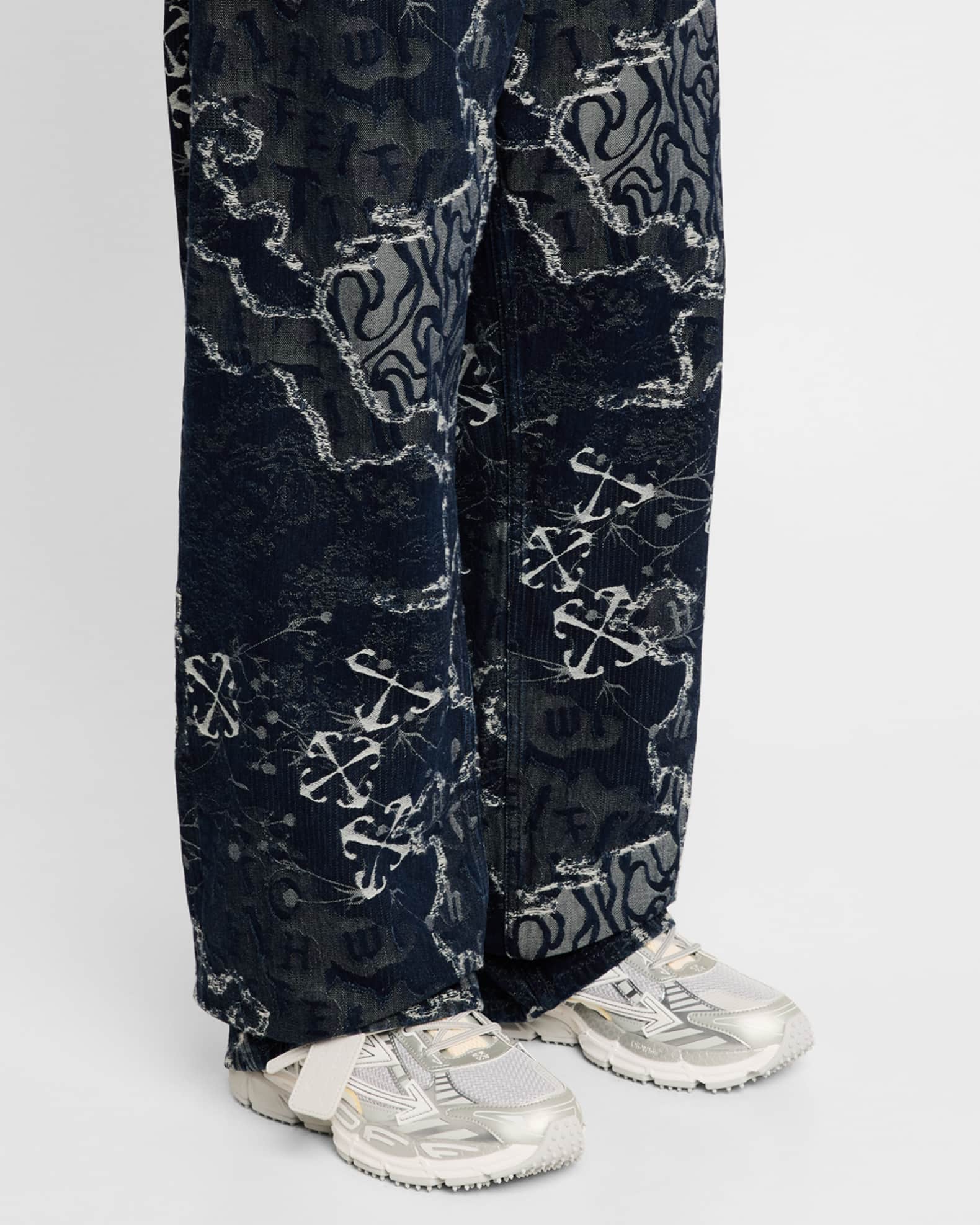 Off-White Men's Be Right Back Mesh Sneakers | Neiman Marcus