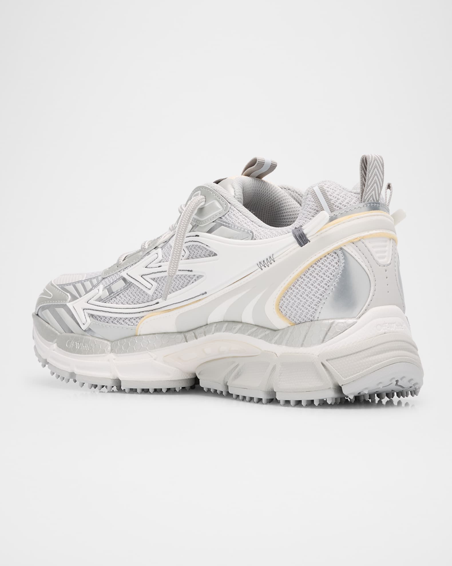 Off-White Men's Be Right Back Mesh Sneakers | Neiman Marcus