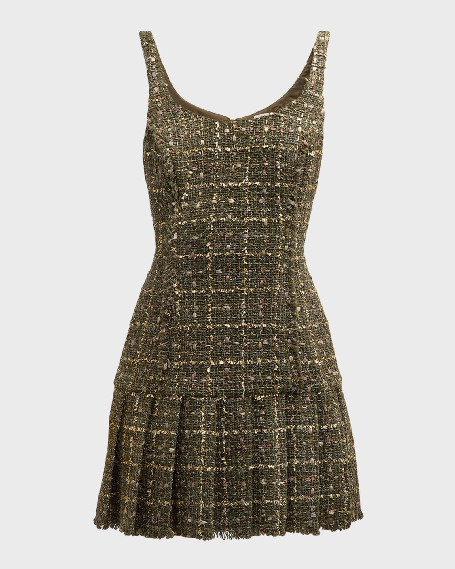 Ramy Brook Shane Tweed Mini Dress | Neiman Marcus