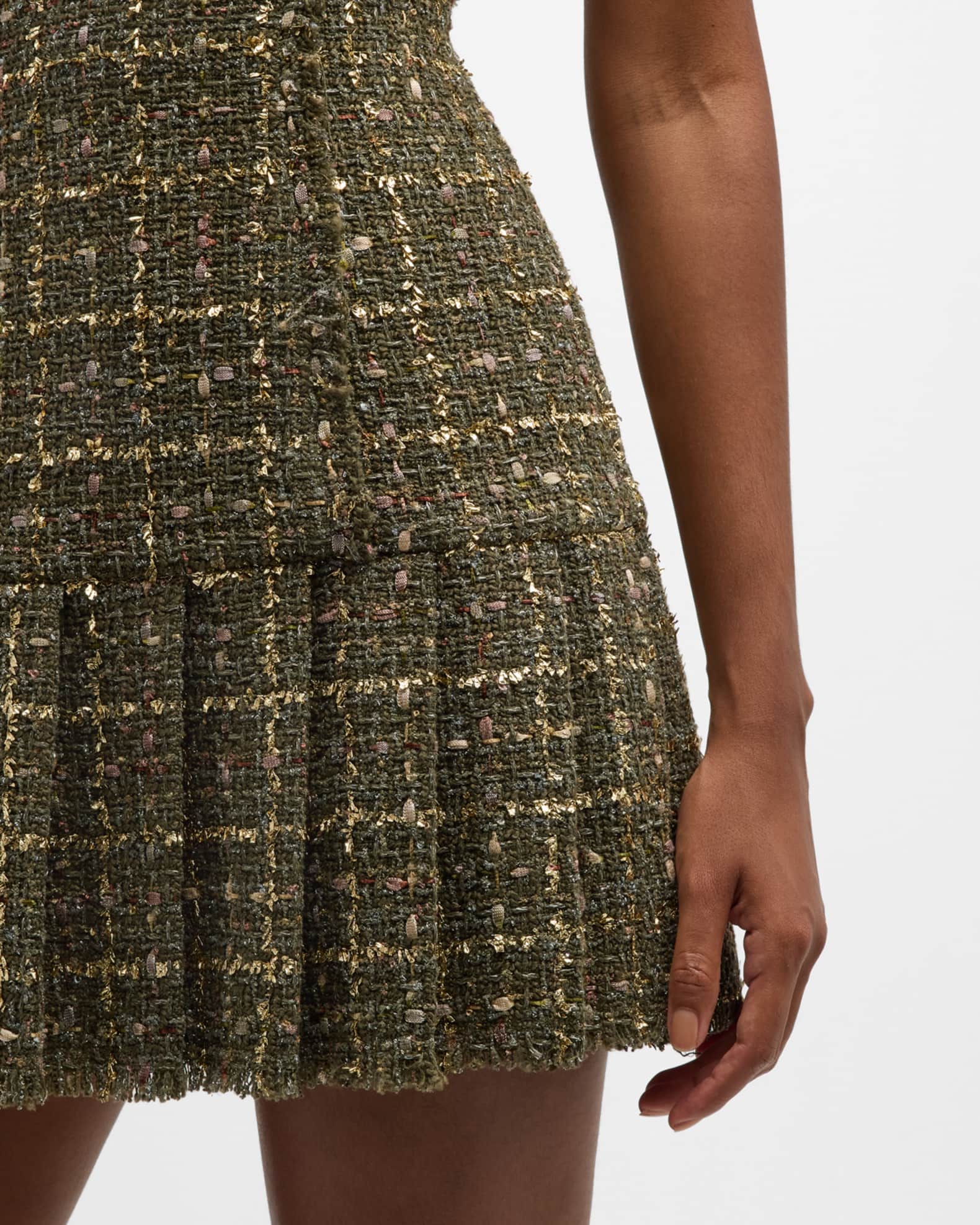 Ramy Brook Shane Tweed Mini Dress | Neiman Marcus