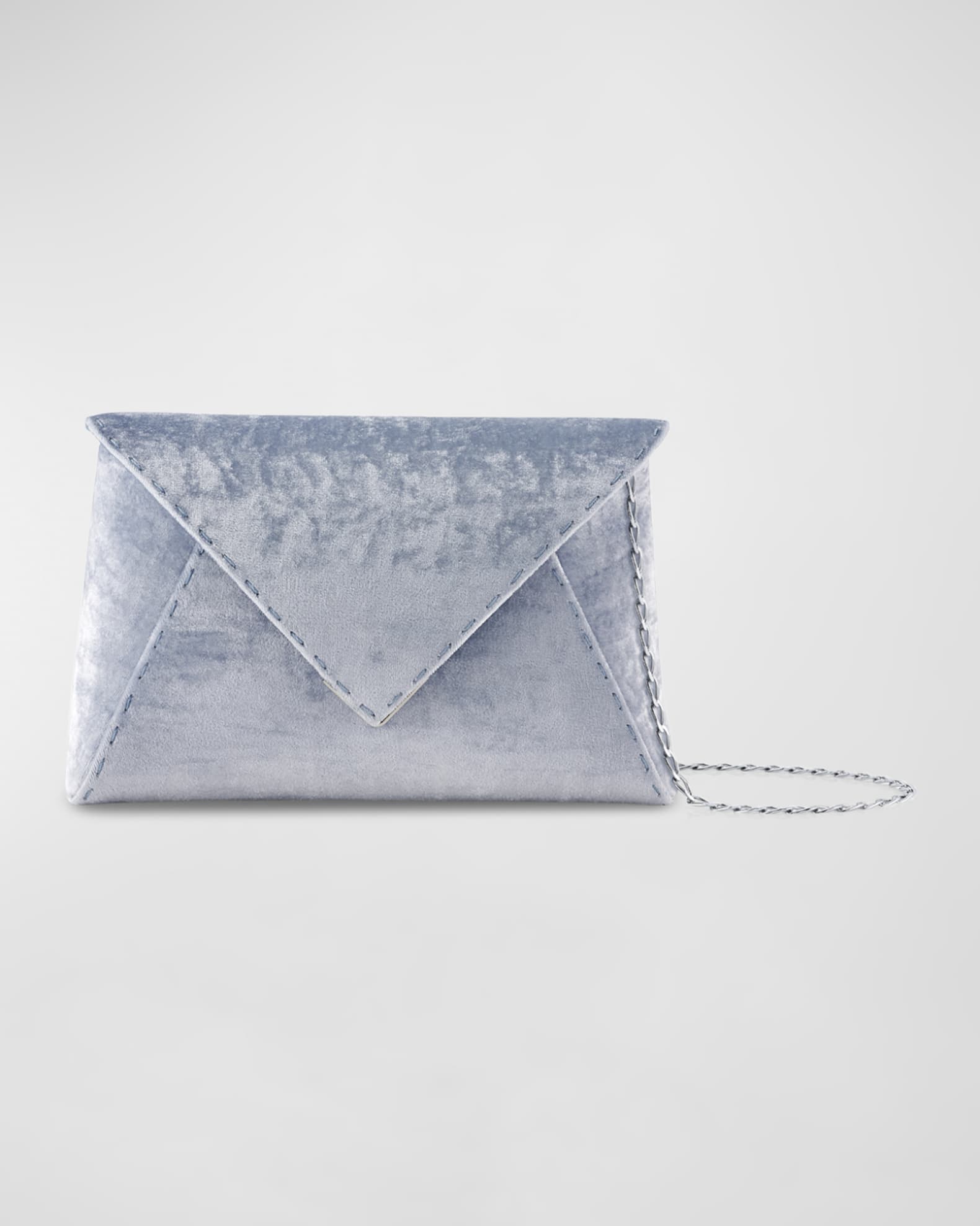 Tyler Ellis Signature Lee Small Velvet Clutch | Neiman Marcus