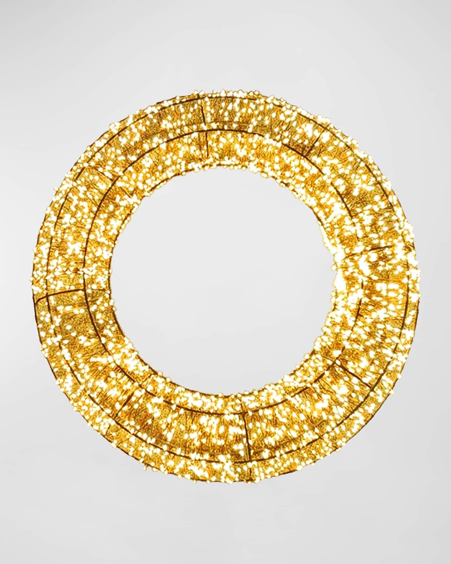 Winward Home Holiday Copper Metal Wreath | Neiman Marcus