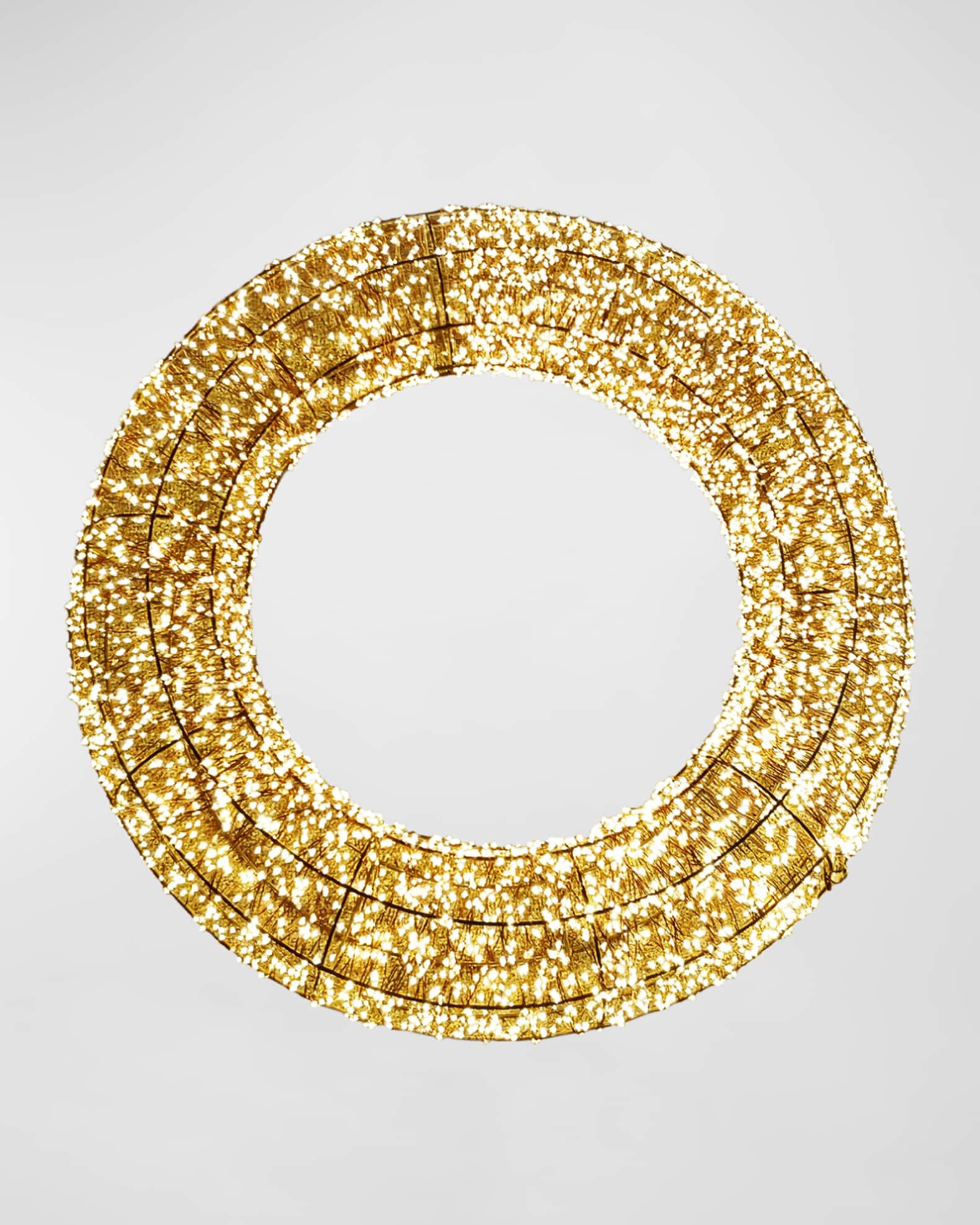 Winward Home Holiday Copper Metal Wreath | Neiman Marcus