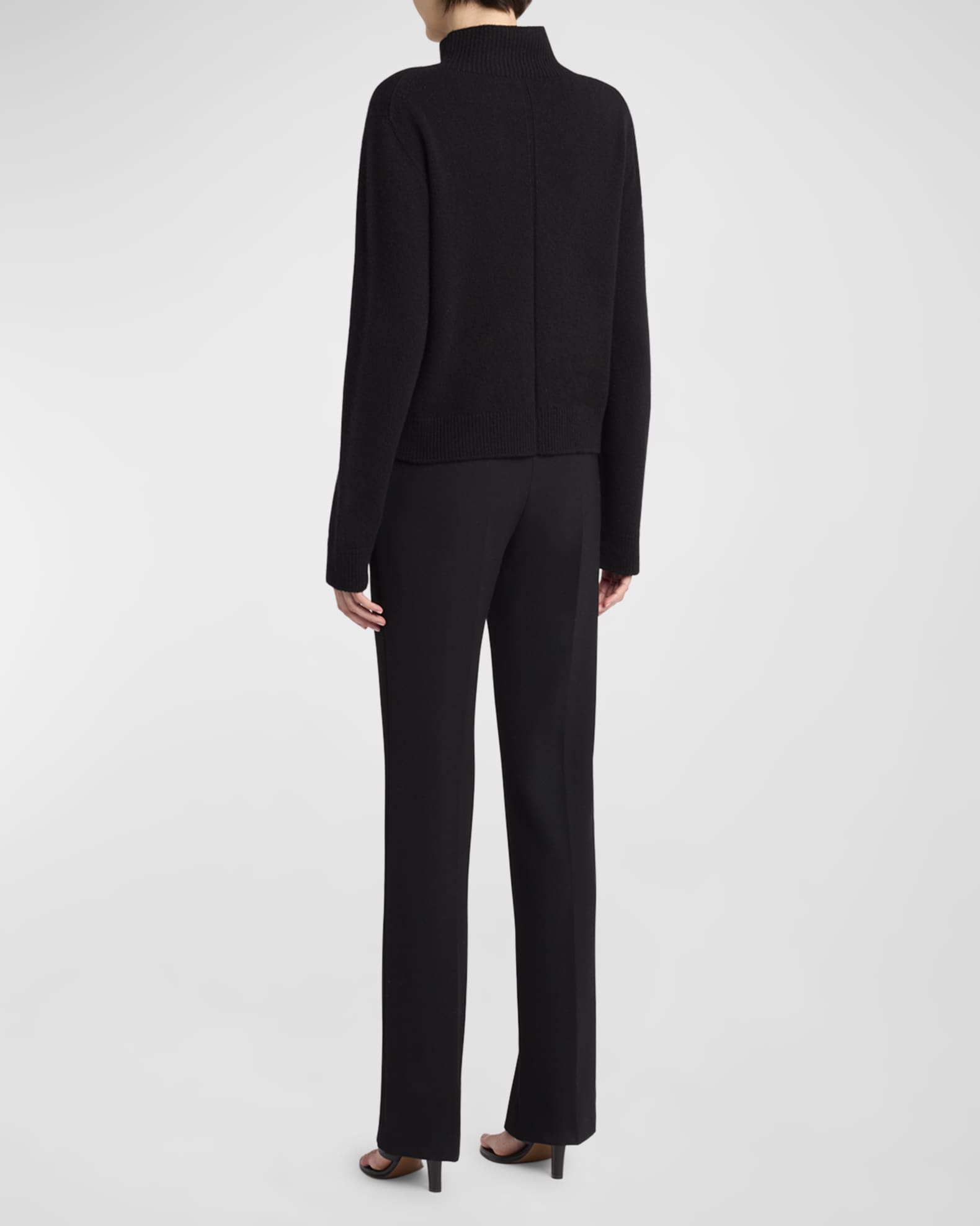 THE ROW Hensi Cashmere Turtleneck Top | Neiman Marcus