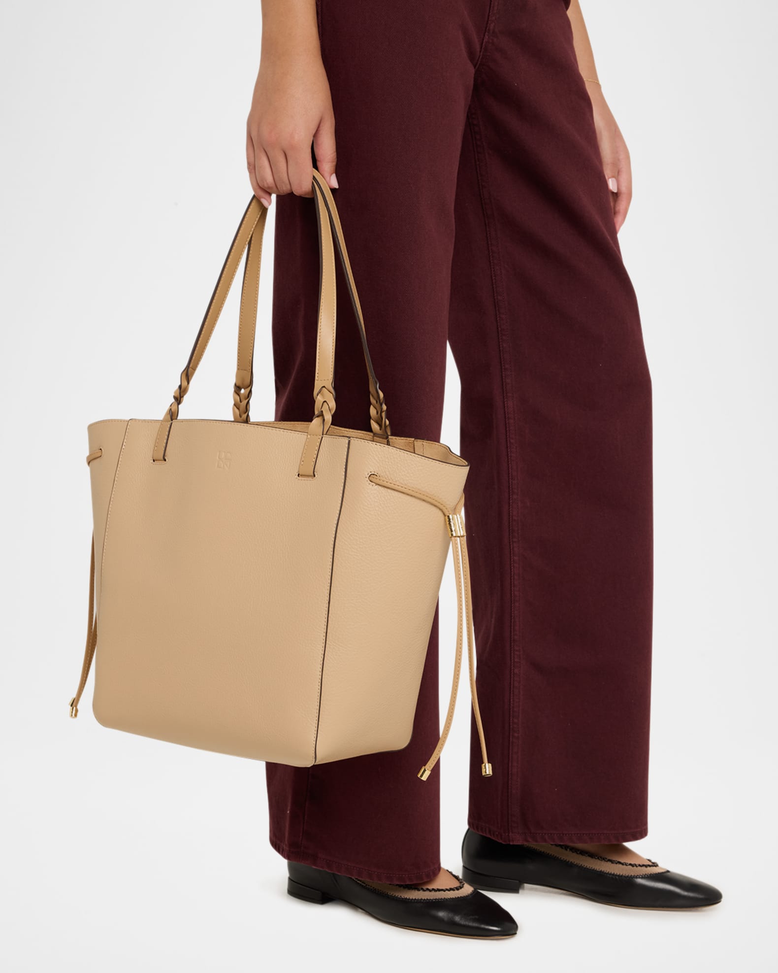Ulla Johnson Alma Bicolor Leather Tote Bag | Neiman Marcus