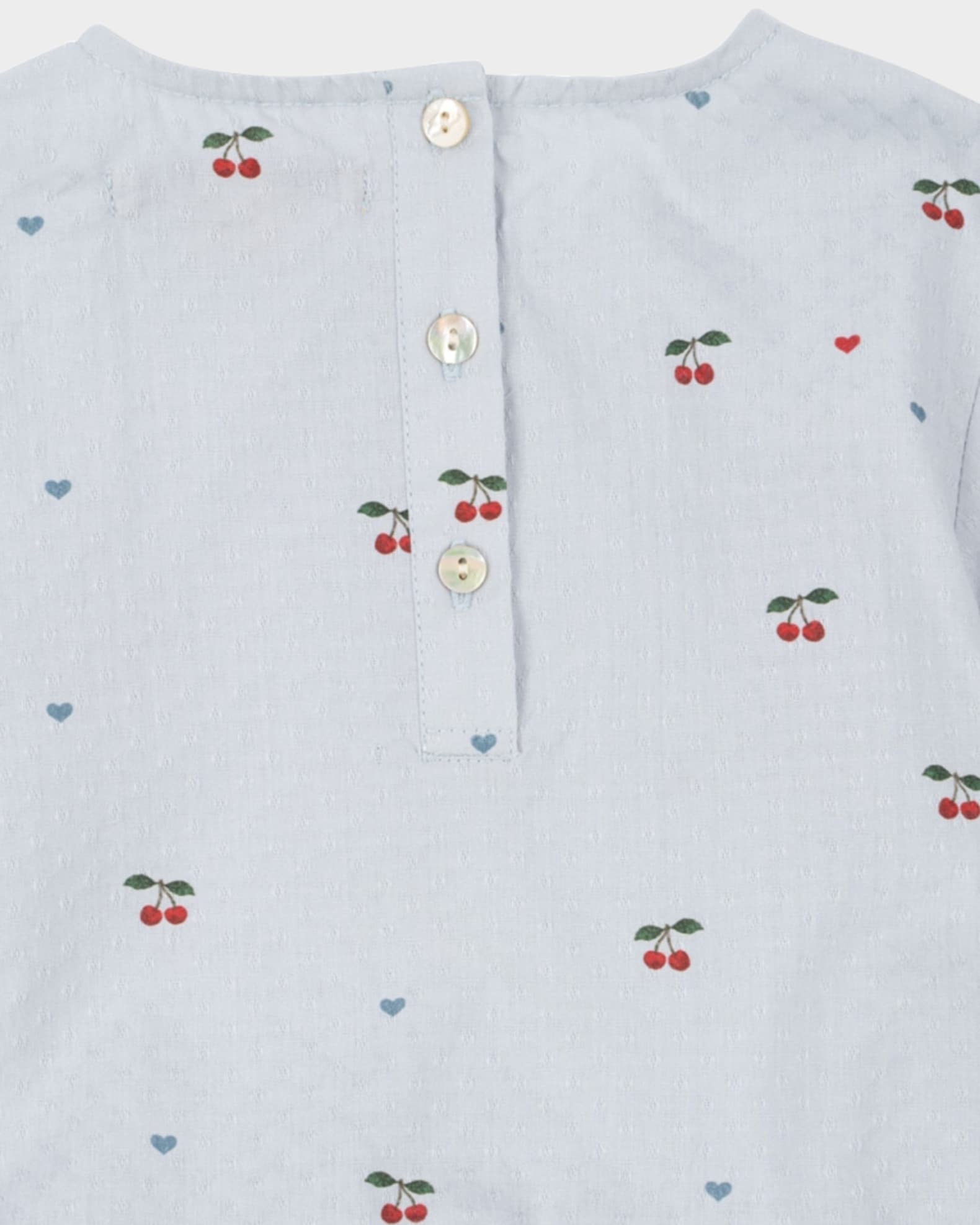 Konges Slojd Girl's Evia Micro Cherry-Print Blouse, Size 9M-6 | Neiman ...