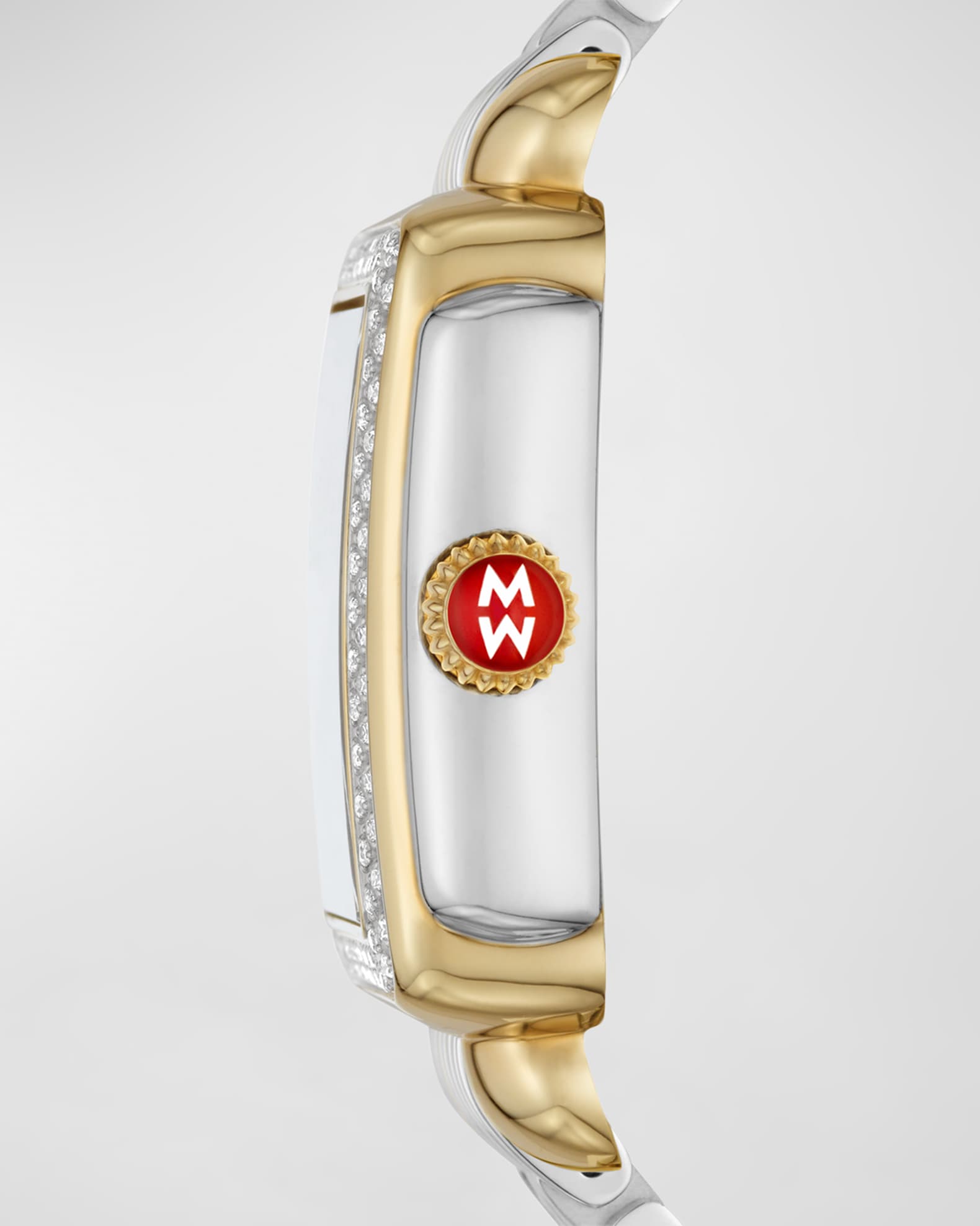 MICHELE Limited Edition Deco Madison Diamond Watch in Blue Dusk | Neiman Marcus