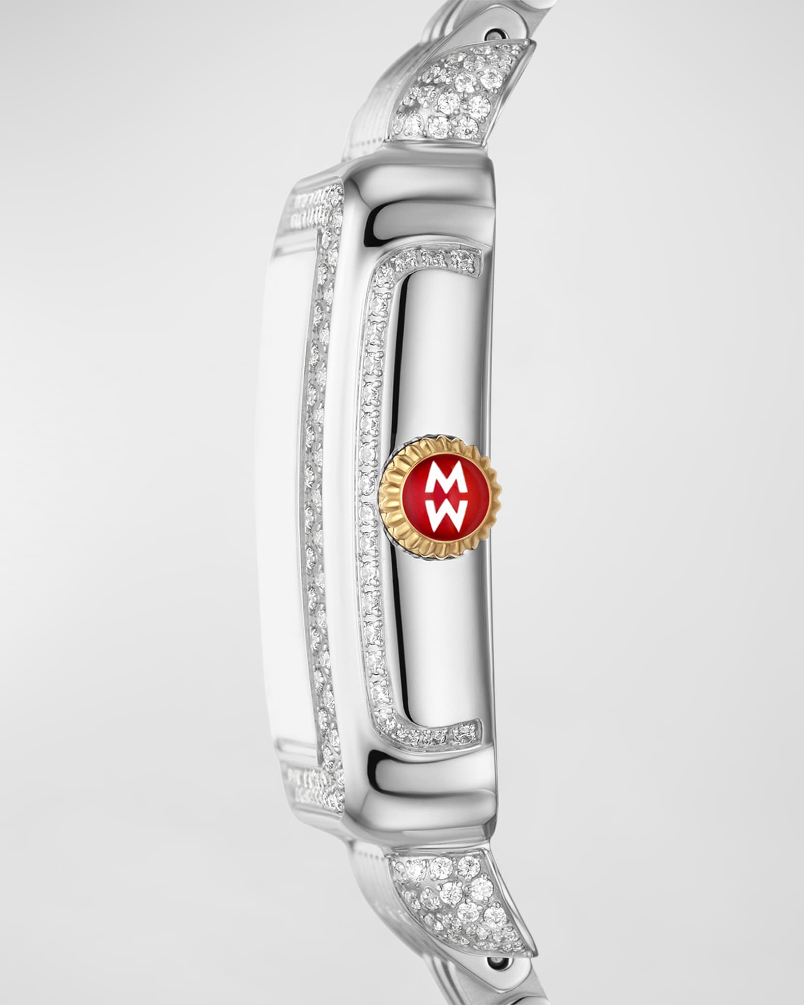 MICHELE Special Edition Deco Madison Mid Diamond Ultimate Pave Watch ...