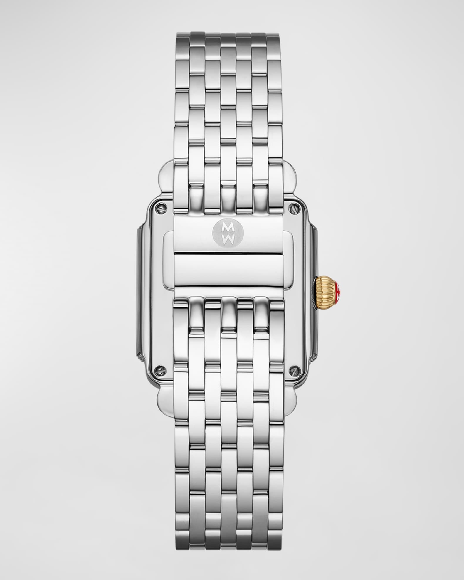 MICHELE Special Edition Deco Madison Mid Diamond Ultimate Pave Watch ...