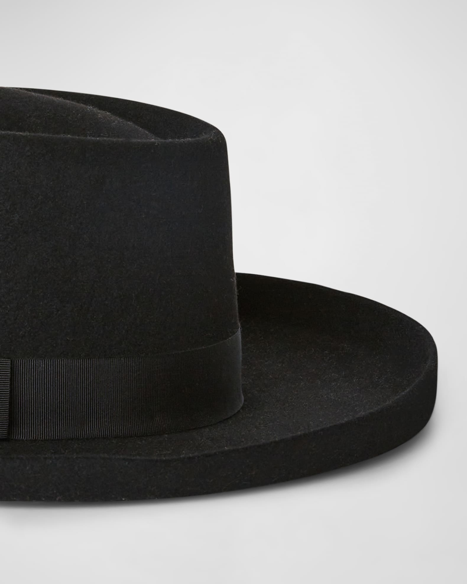 Loro Piana Ofelia Rabbit Felt & Cashmere Fedora | Neiman Marcus