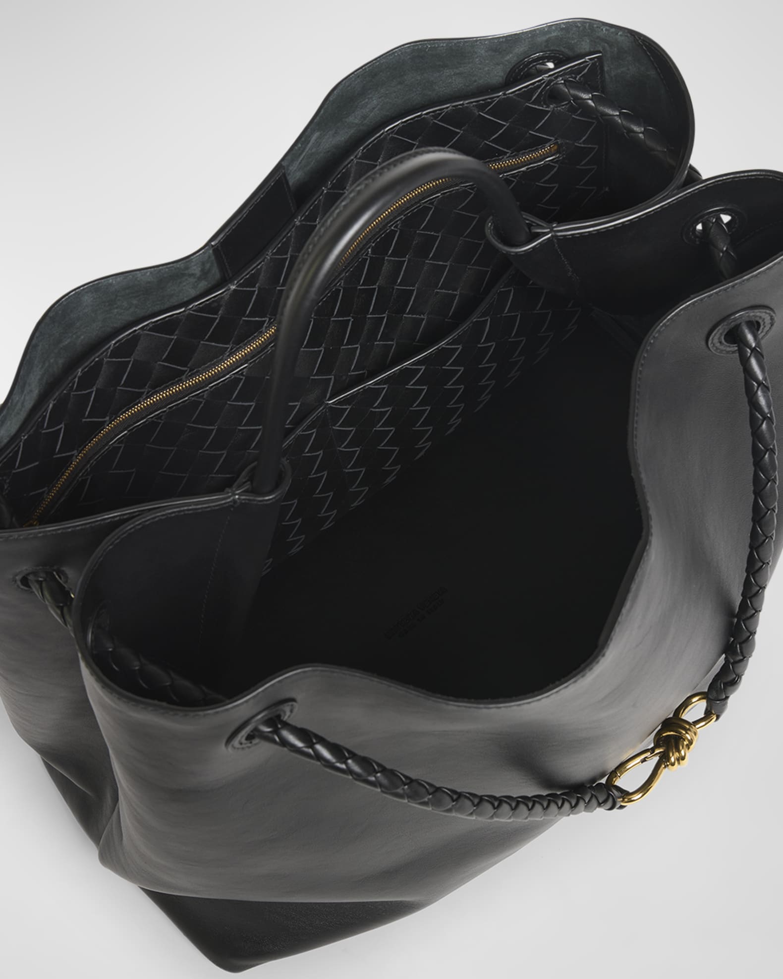 Bottega Veneta Andiamo Large Leather Tote Bag | Neiman Marcus