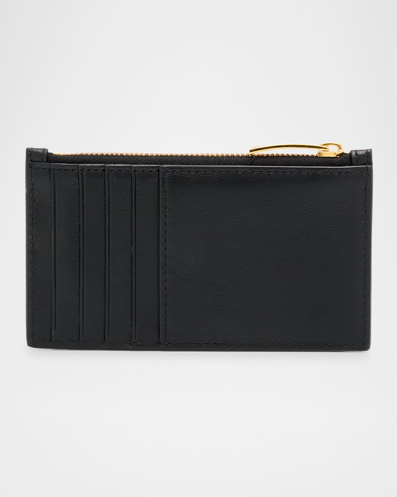 Bottega Veneta Zip Leather Card Case | Neiman Marcus