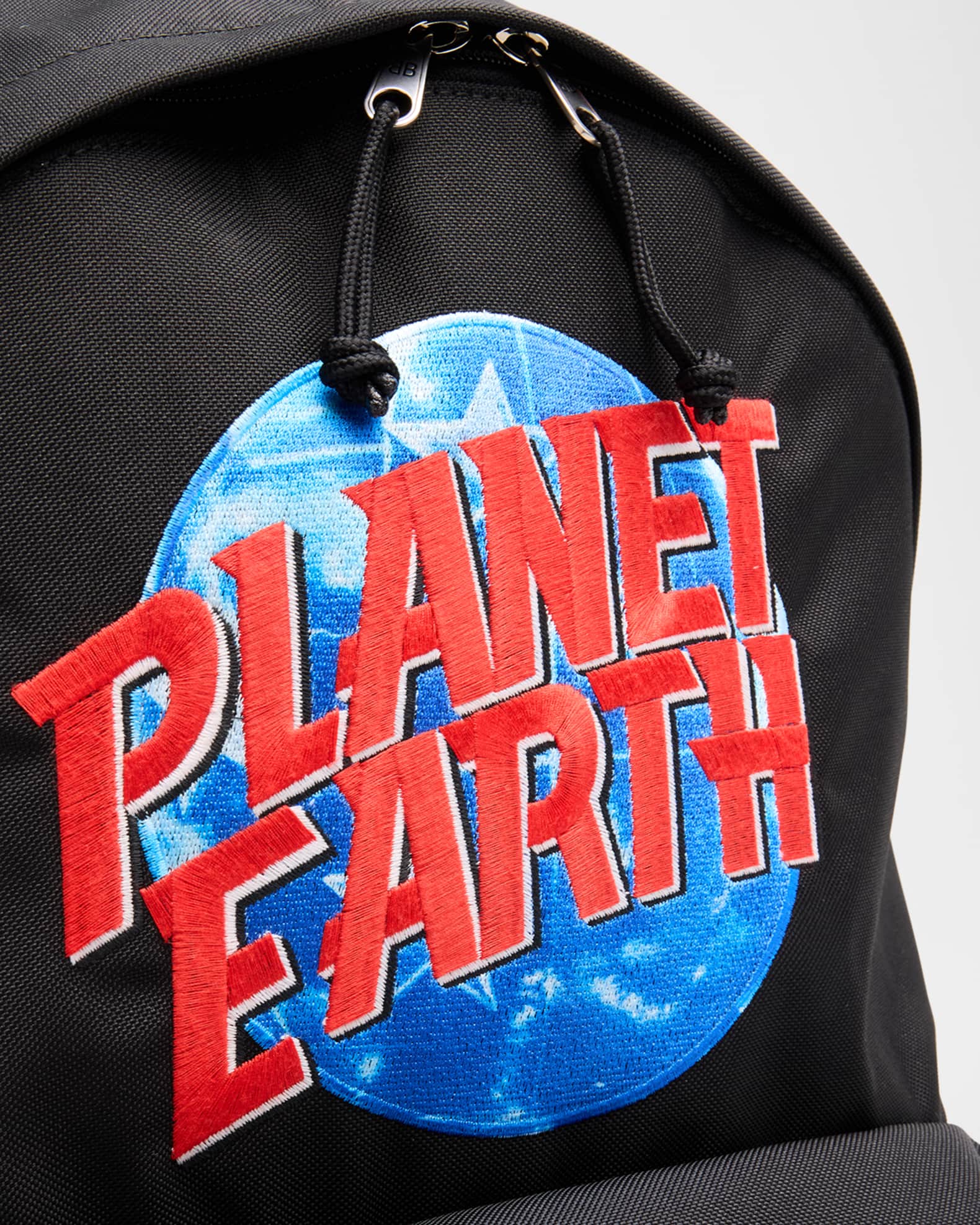 Balenciaga Men's Explorer Planet Earth Backpack | Neiman Marcus