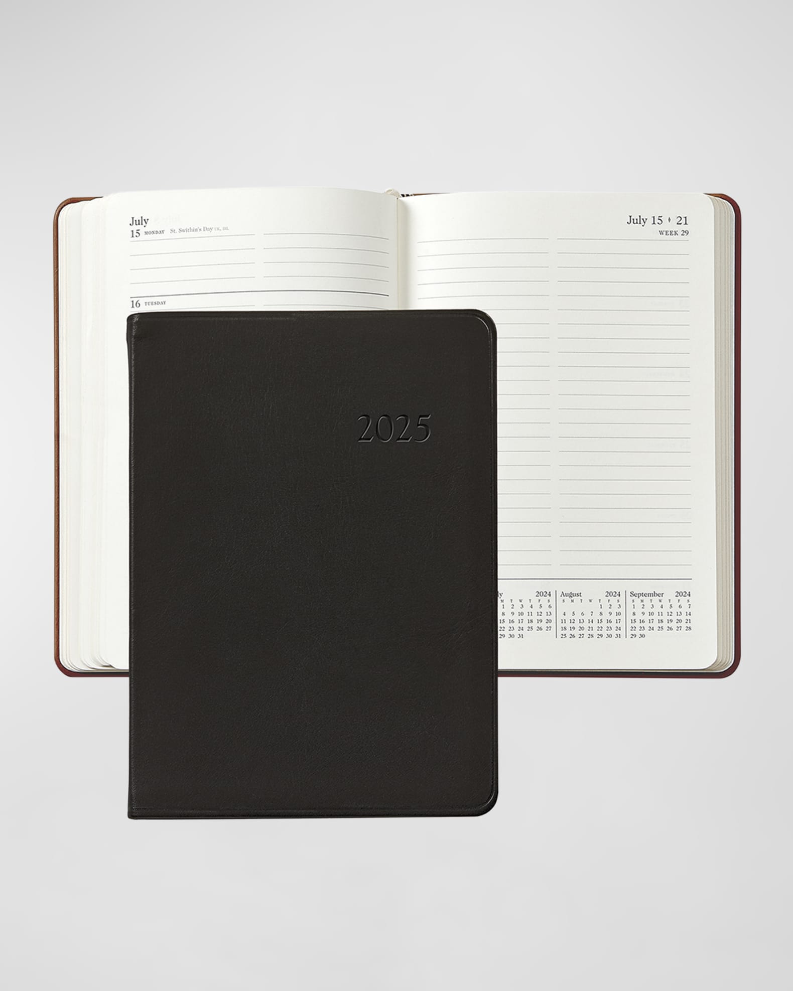Graphic Image 2025 Leather Notebook, Personalized | Neiman Marcus