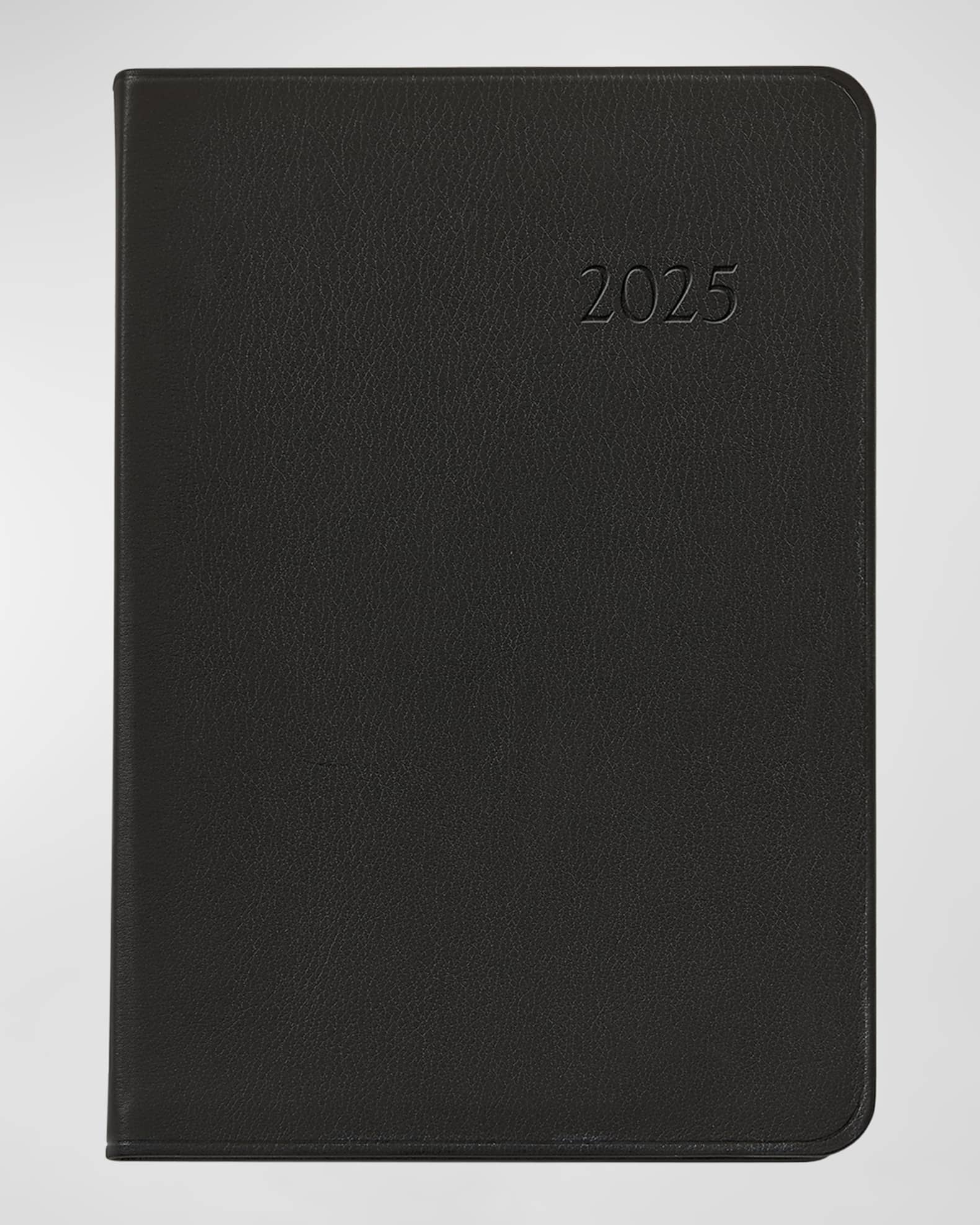 Graphic Image 2025 Leather Daily Journal, Personalized | Neiman Marcus