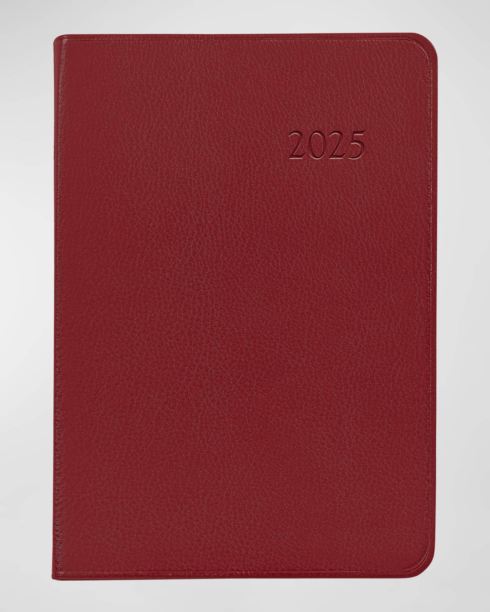 Graphic Image 2025 Leather Daily Journal, Personalized | Neiman Marcus