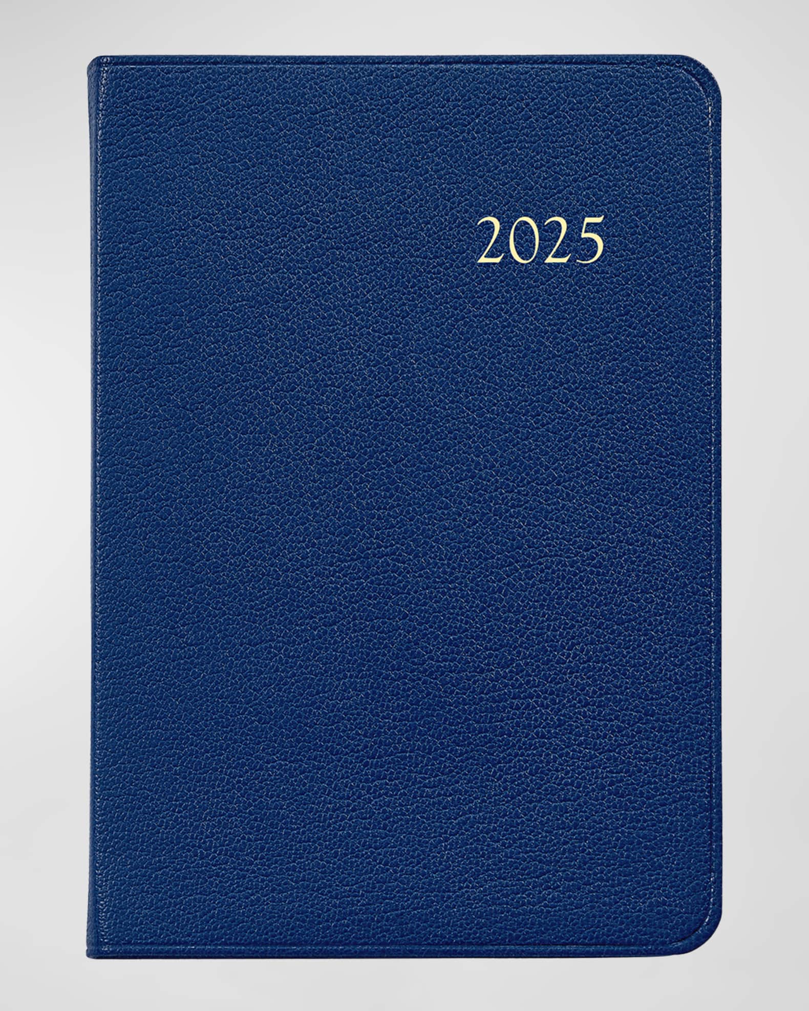 Graphic Image 2025 Leather Daily Journal, Personalized | Neiman Marcus