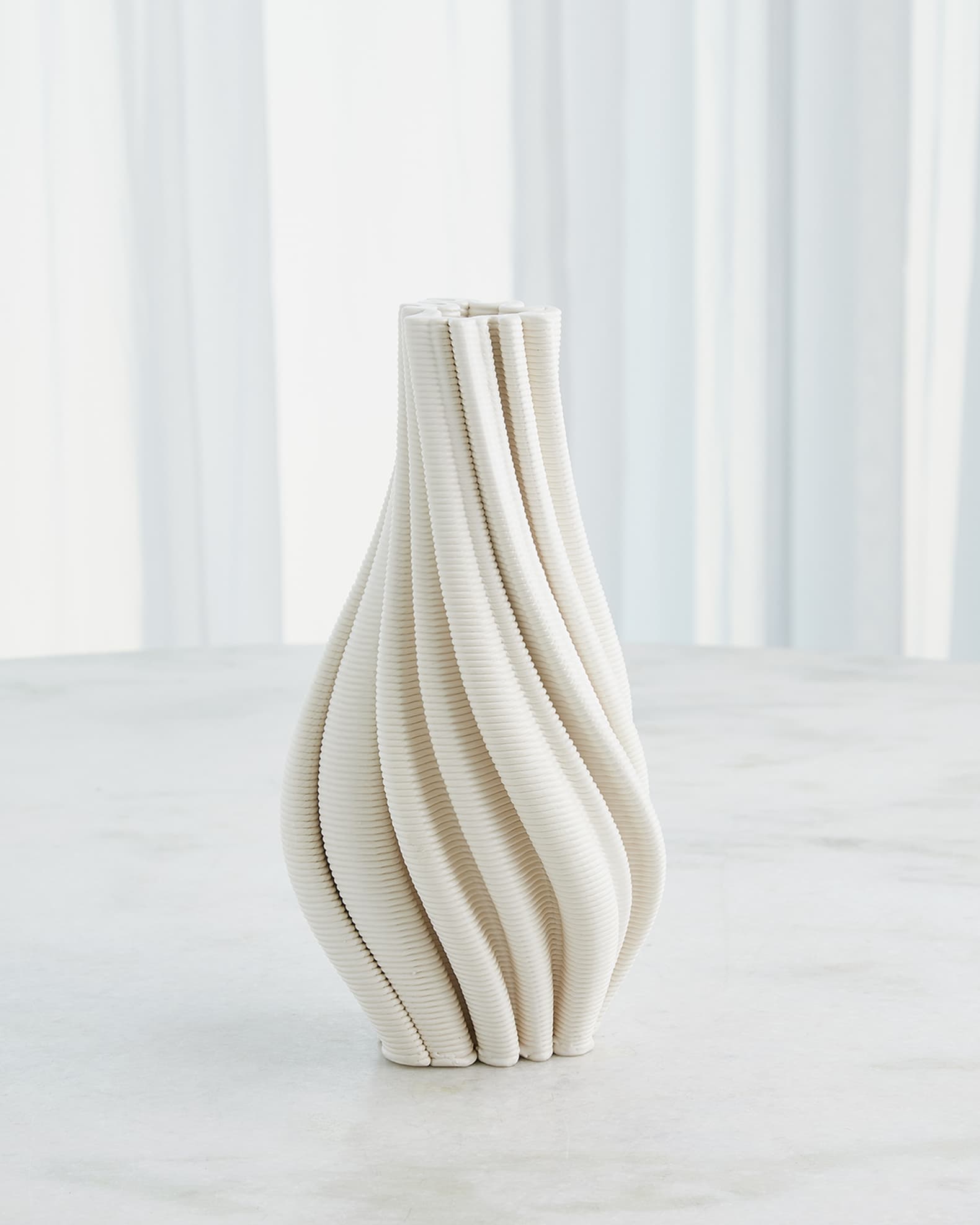 Global Views Twist Printed Vase | Neiman Marcus
