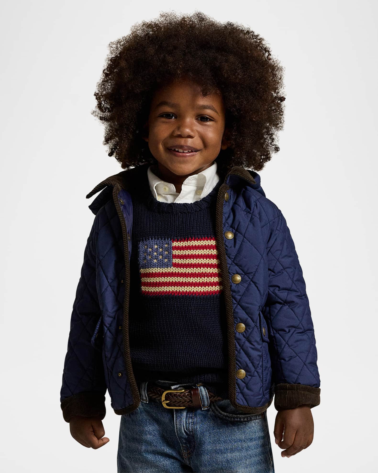 Boy's Matte Fine Bomber Jacket | Neiman Marcus