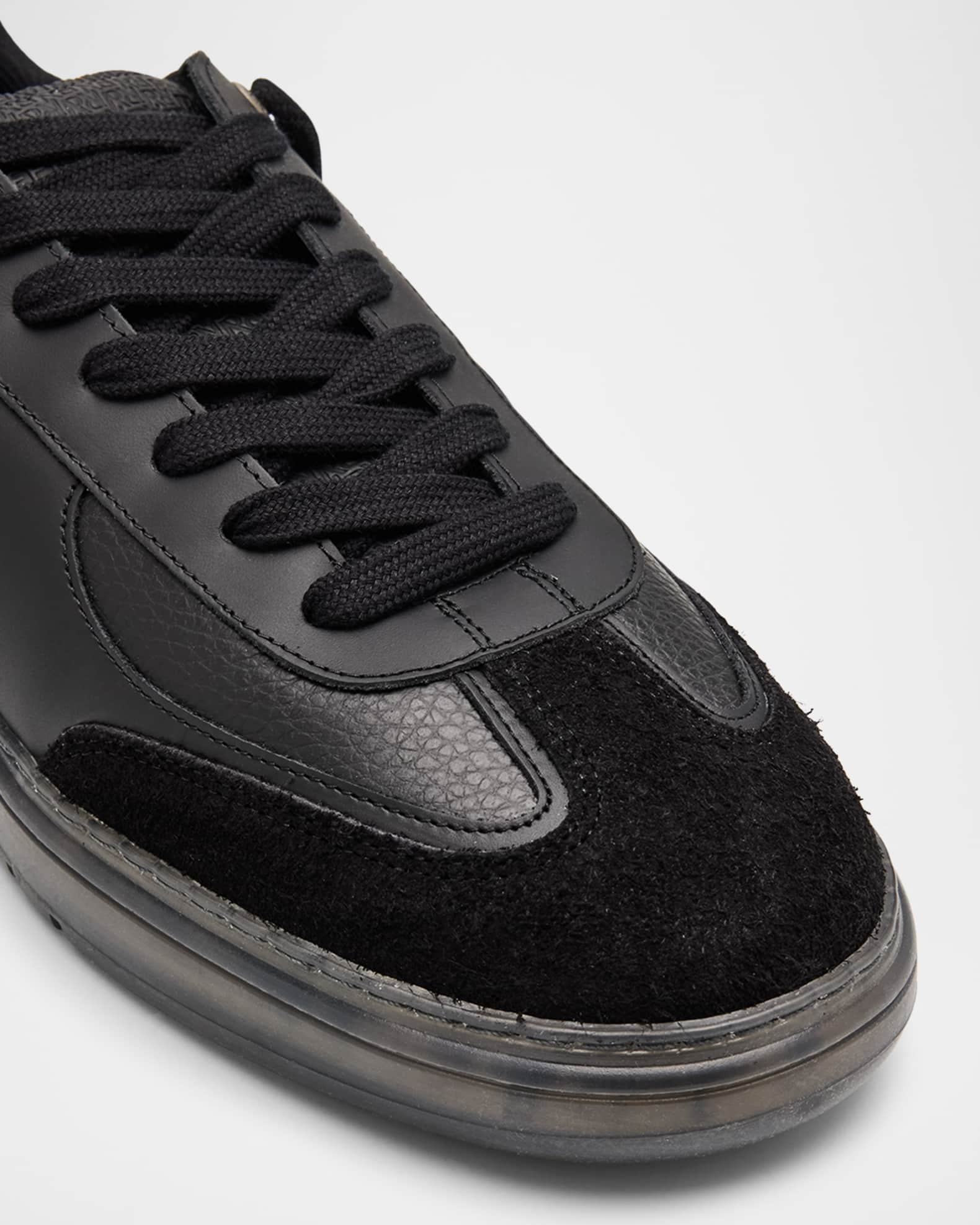 REPRESENT Men's Virtus Mixed-Leather Sneakers | Neiman Marcus