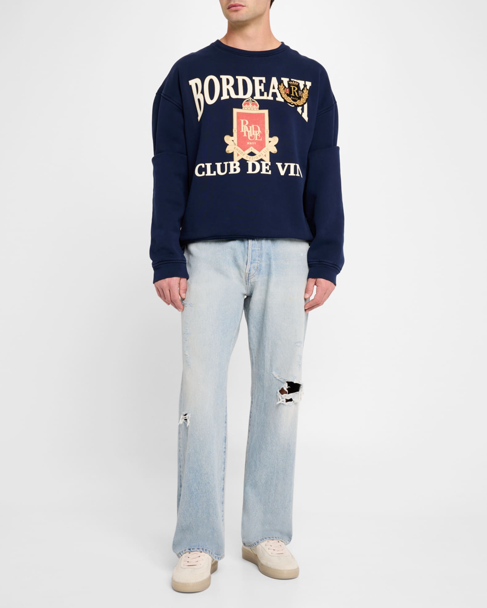 REPRESENT Men's Virtus Mixed-Leather Sneakers | Neiman Marcus