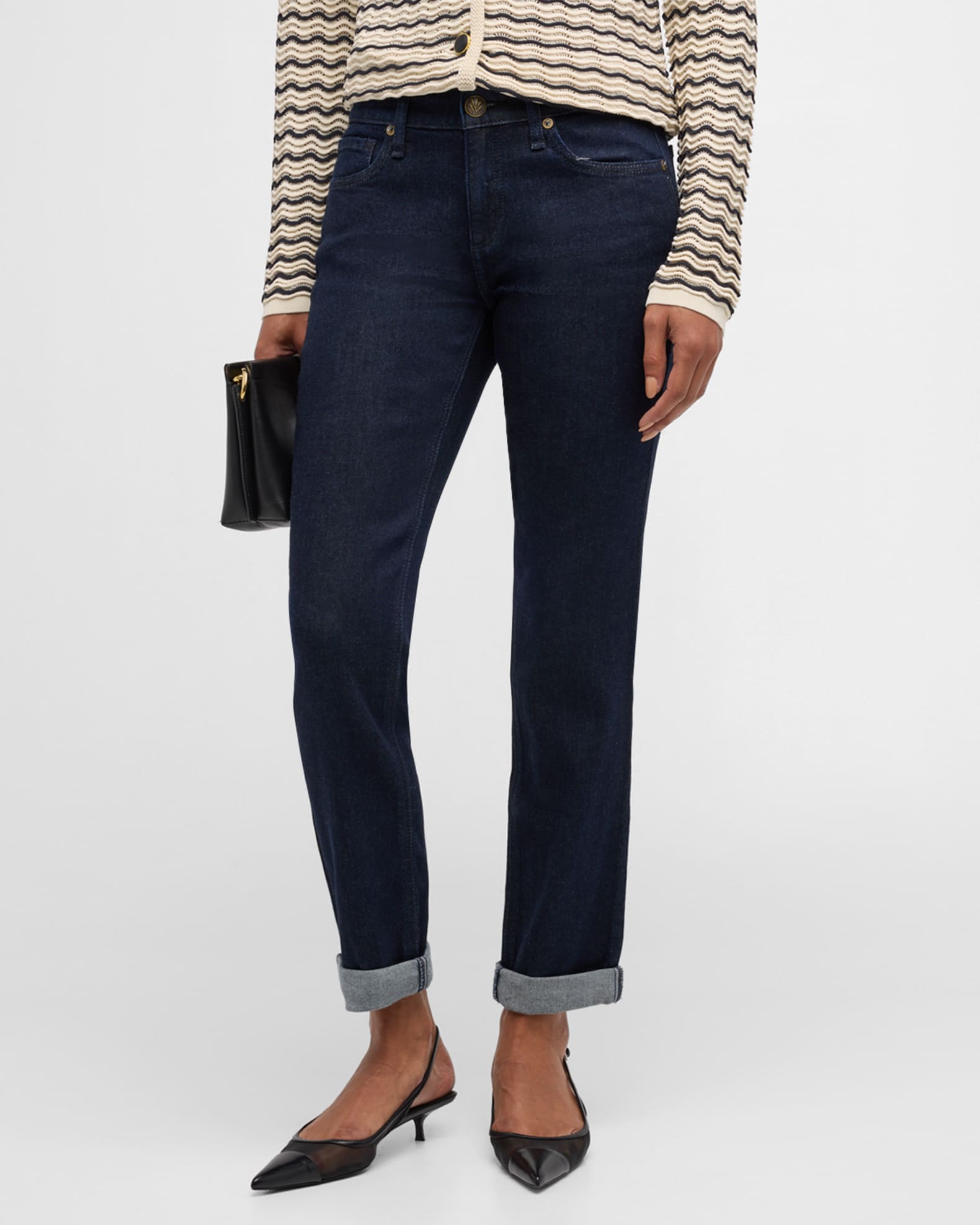 Rag & Bone Dre Low-Rise Slim Boyfriend Jeans | Neiman Marcus