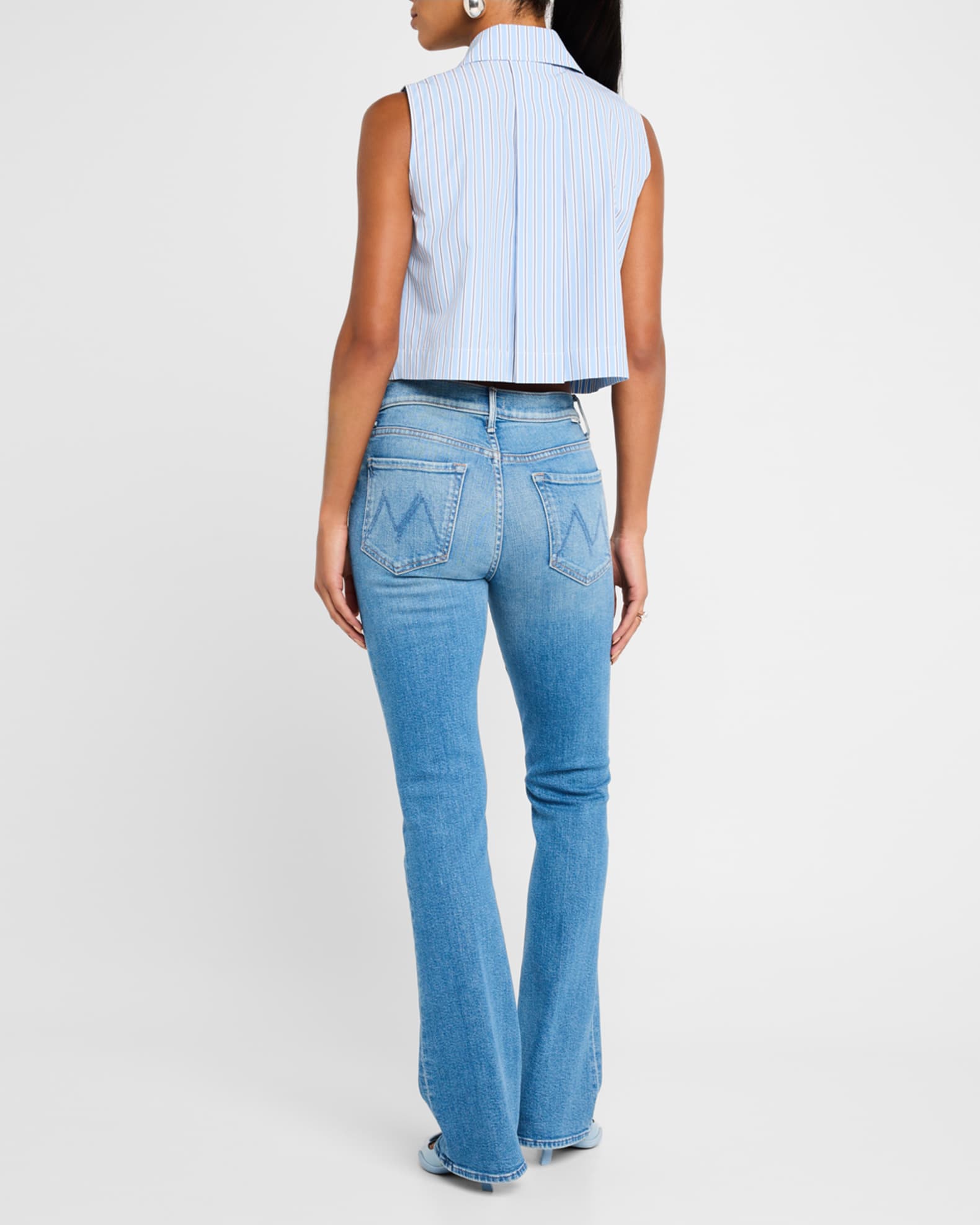 MOTHER The Outsider Sneak Jeans | Neiman Marcus