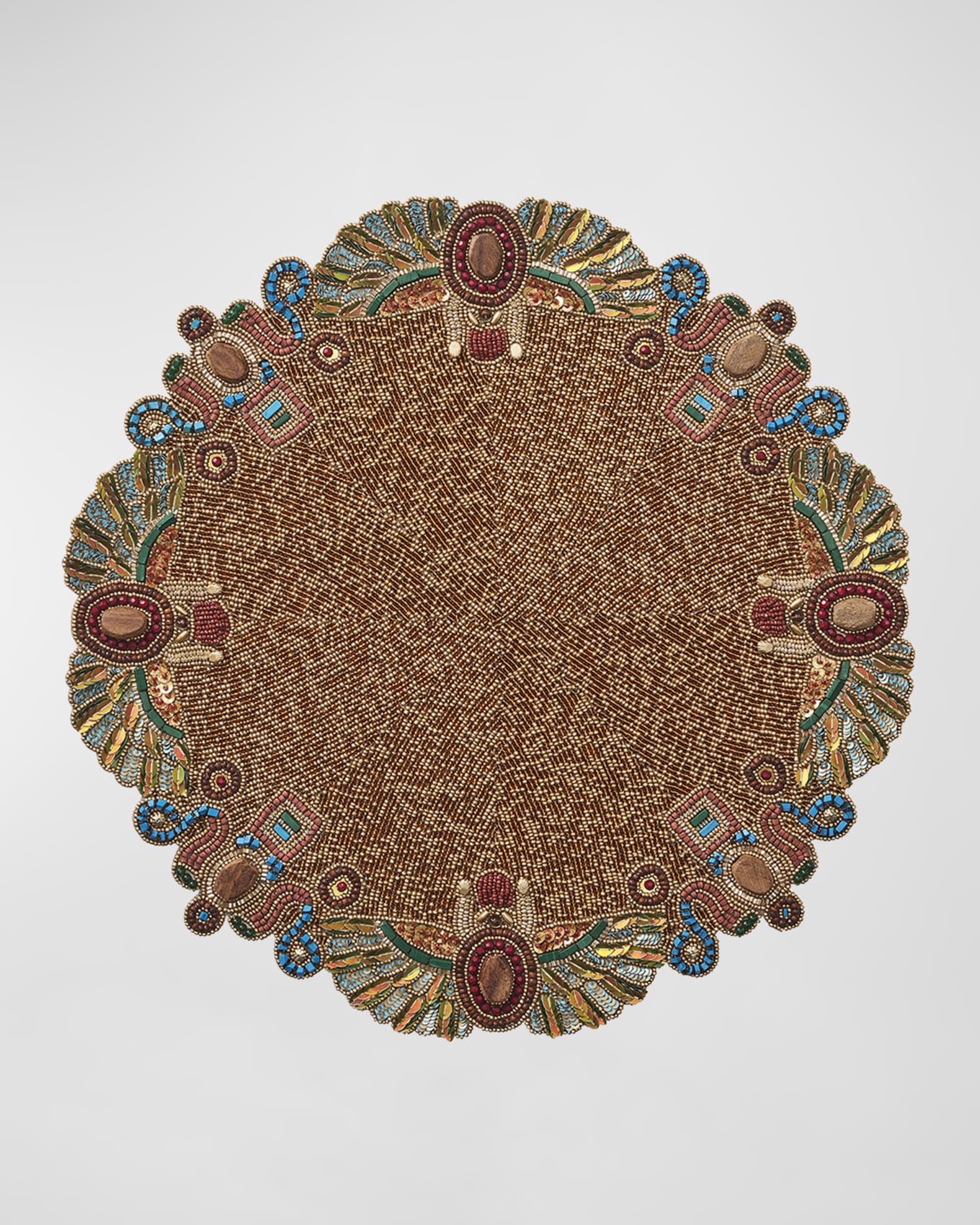 Kim Seybert Nile Beaded Placemat | Neiman Marcus