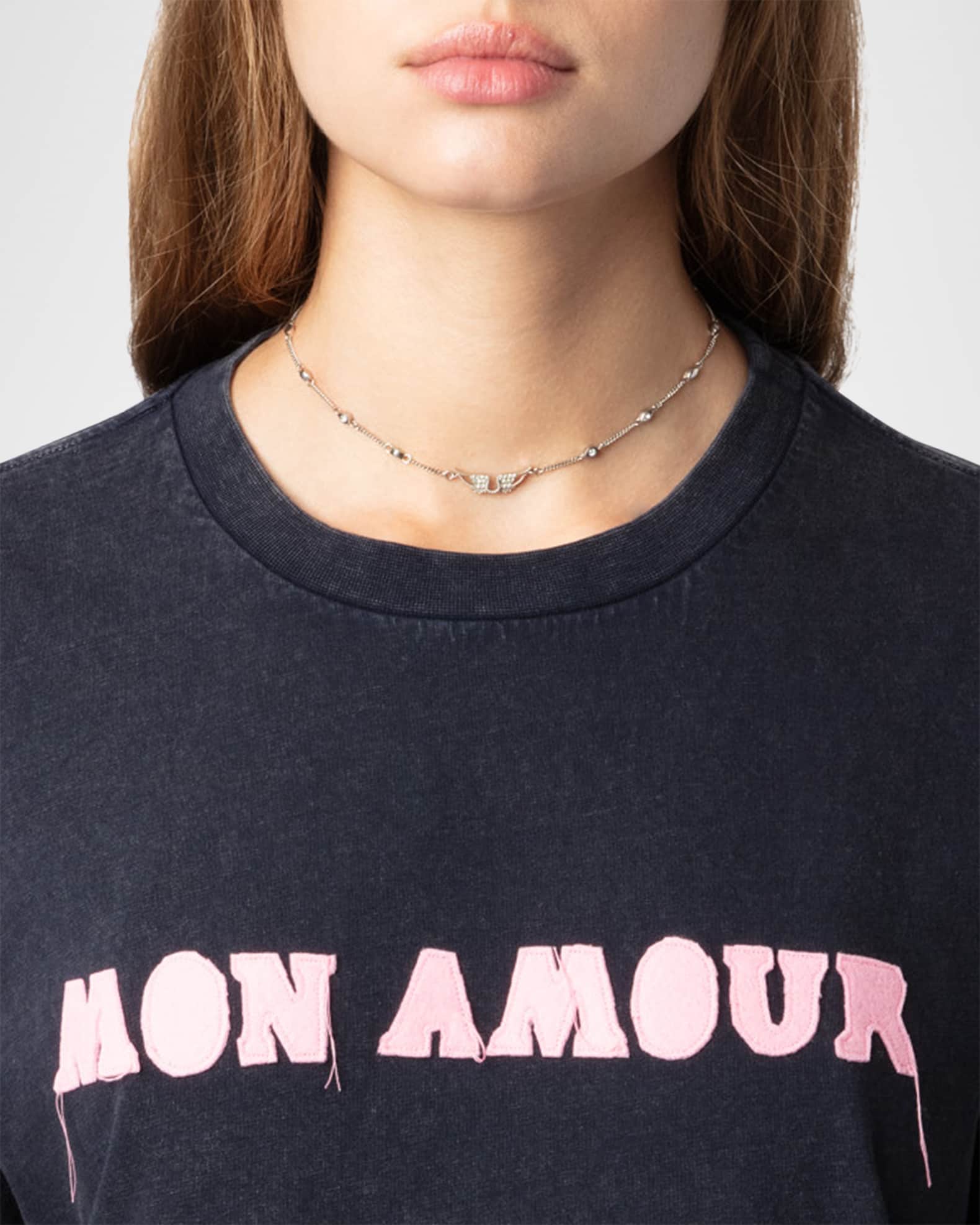 Zadig & Voltaire Edwin Mon Amour T-Shirt | Neiman Marcus