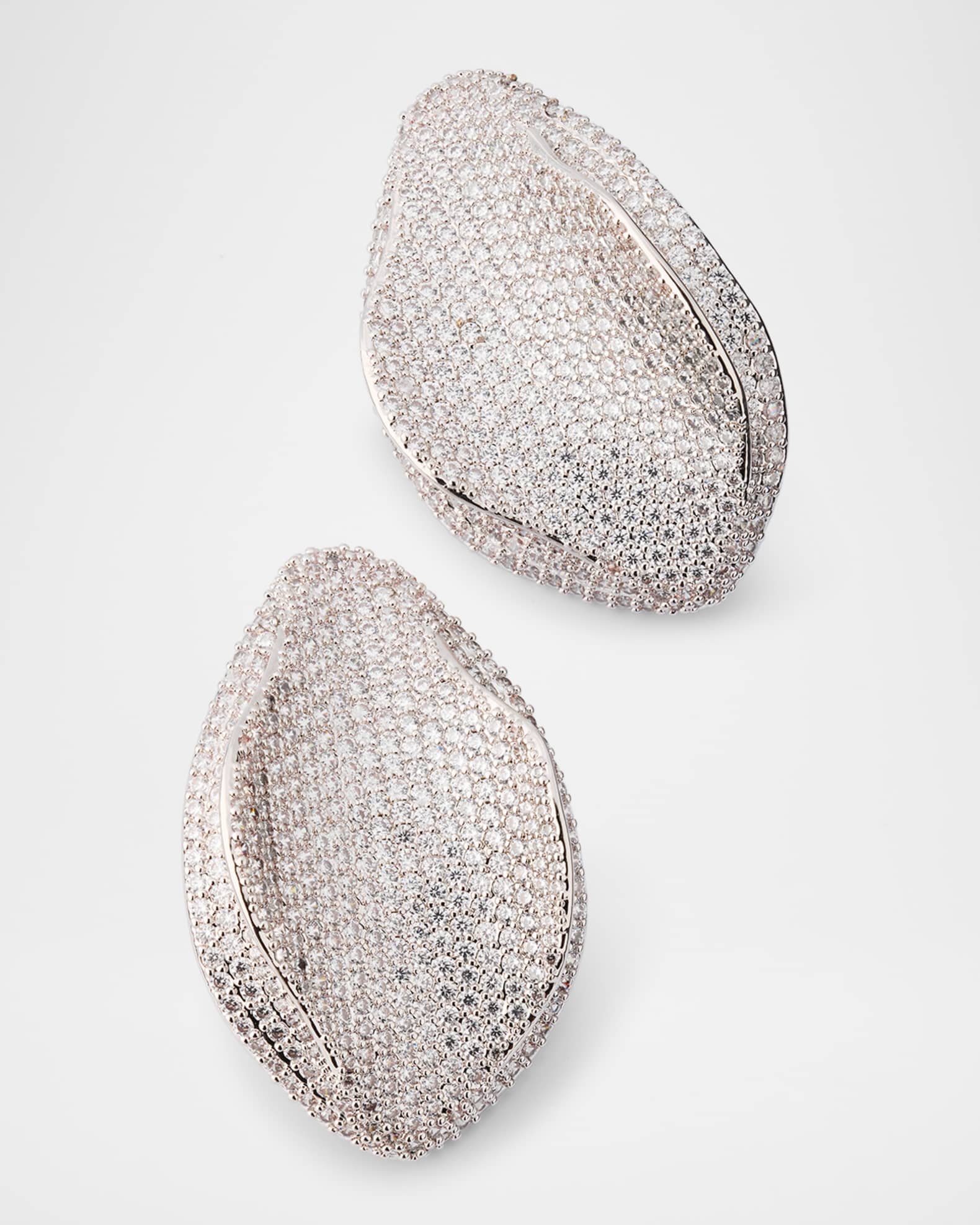 Cult Gaia Erin Earrings, Silvertone | Neiman Marcus