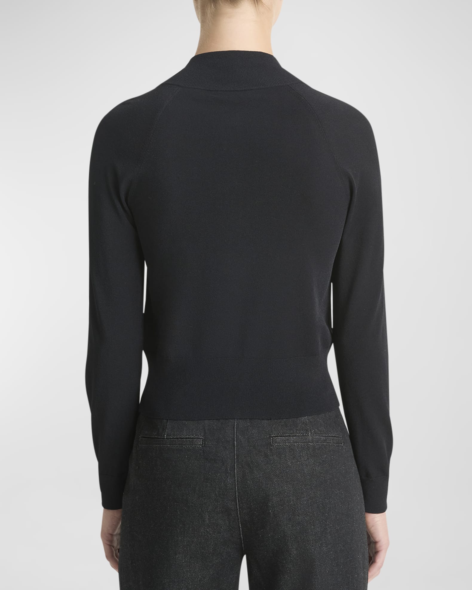 Vince Raglan-Sleeve Zip-Front Jacket | Neiman Marcus