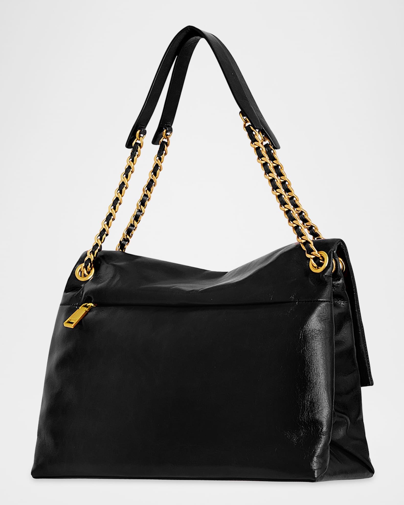 Rebecca Minkoff Large Flap Leather Shoulder Bag | Neiman Marcus