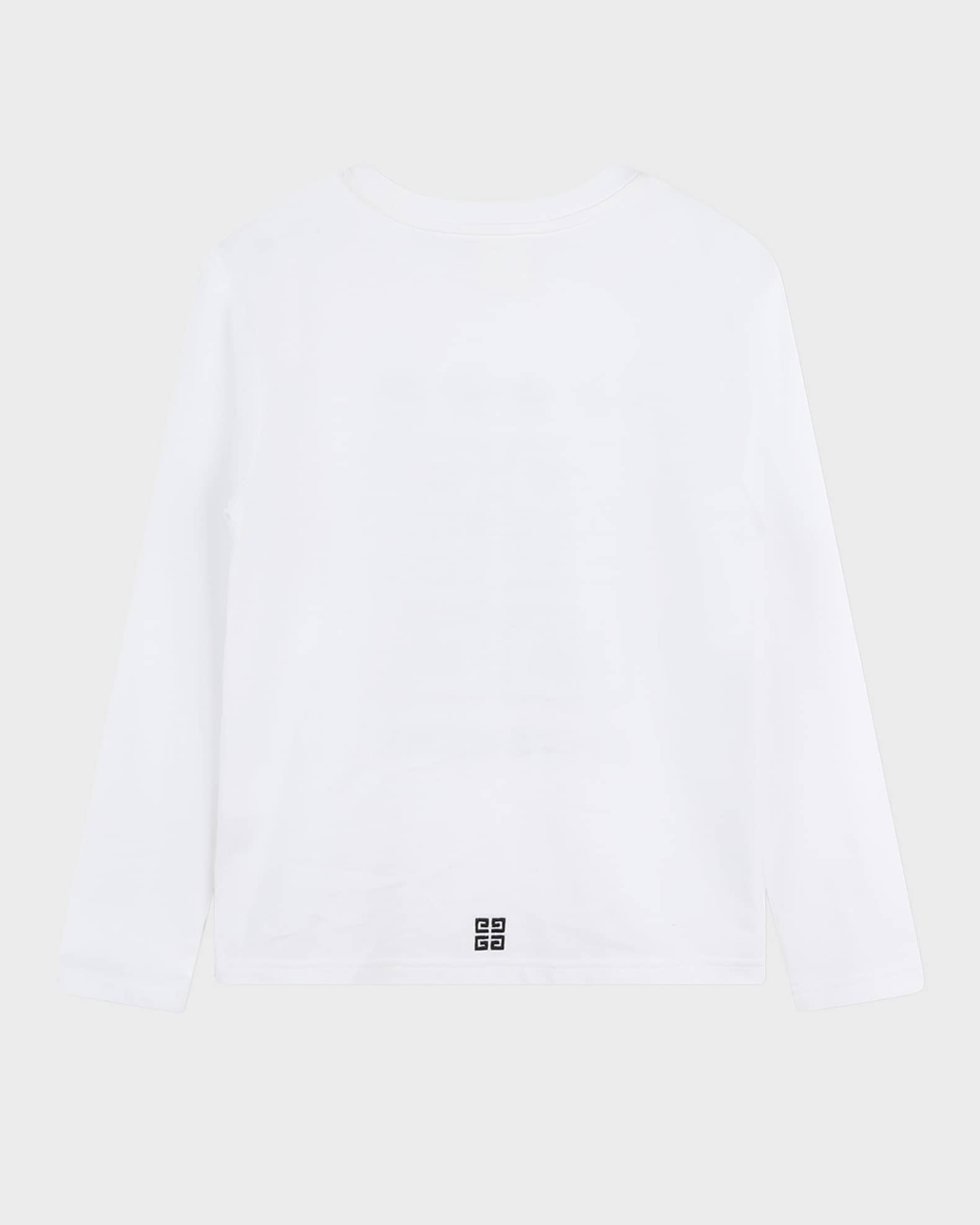 Boy's 4G Stars Logo Long-Sleeve Tee | Neiman Marcus
