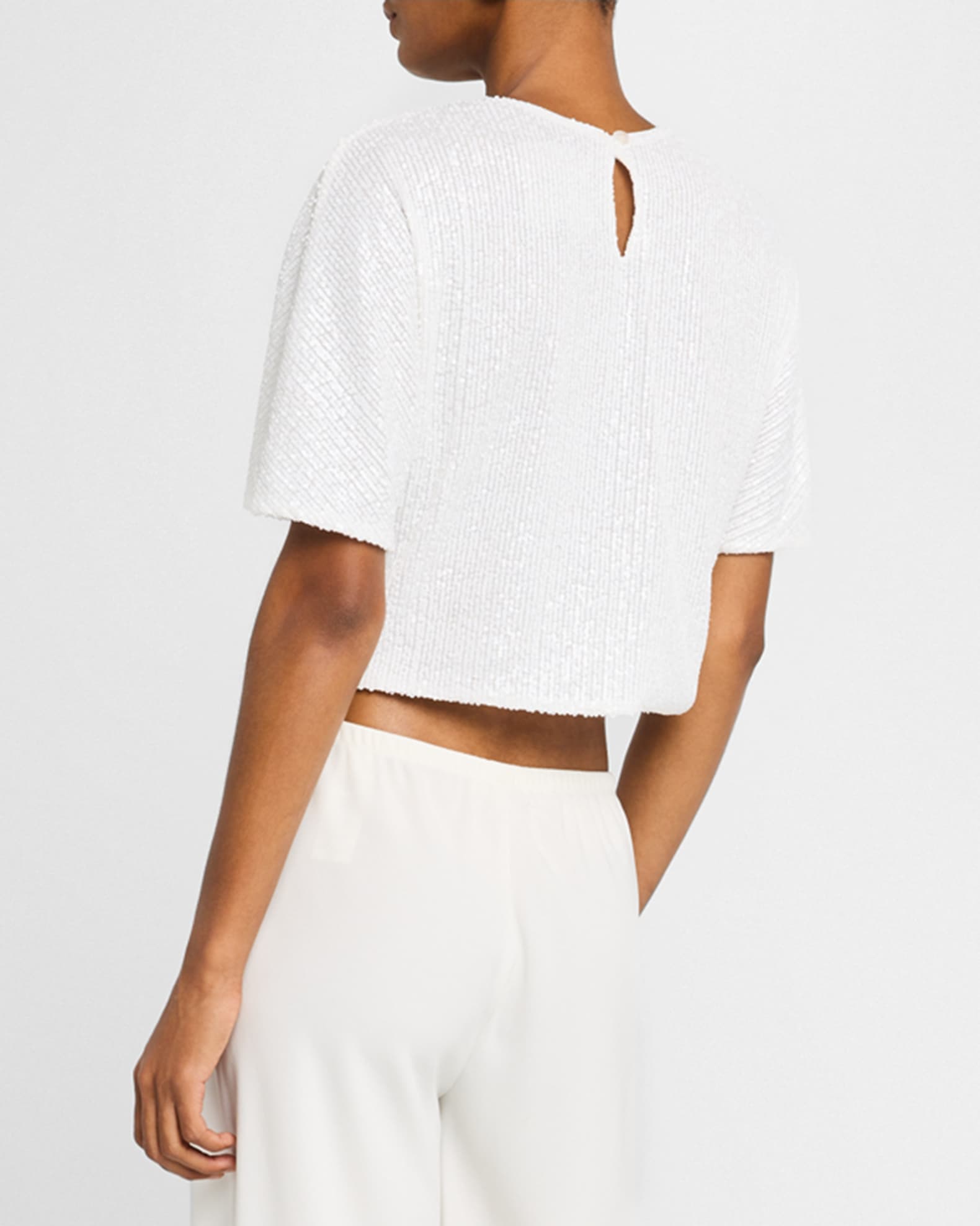 Le Superbe No Regrets Sequined Tee | Neiman Marcus